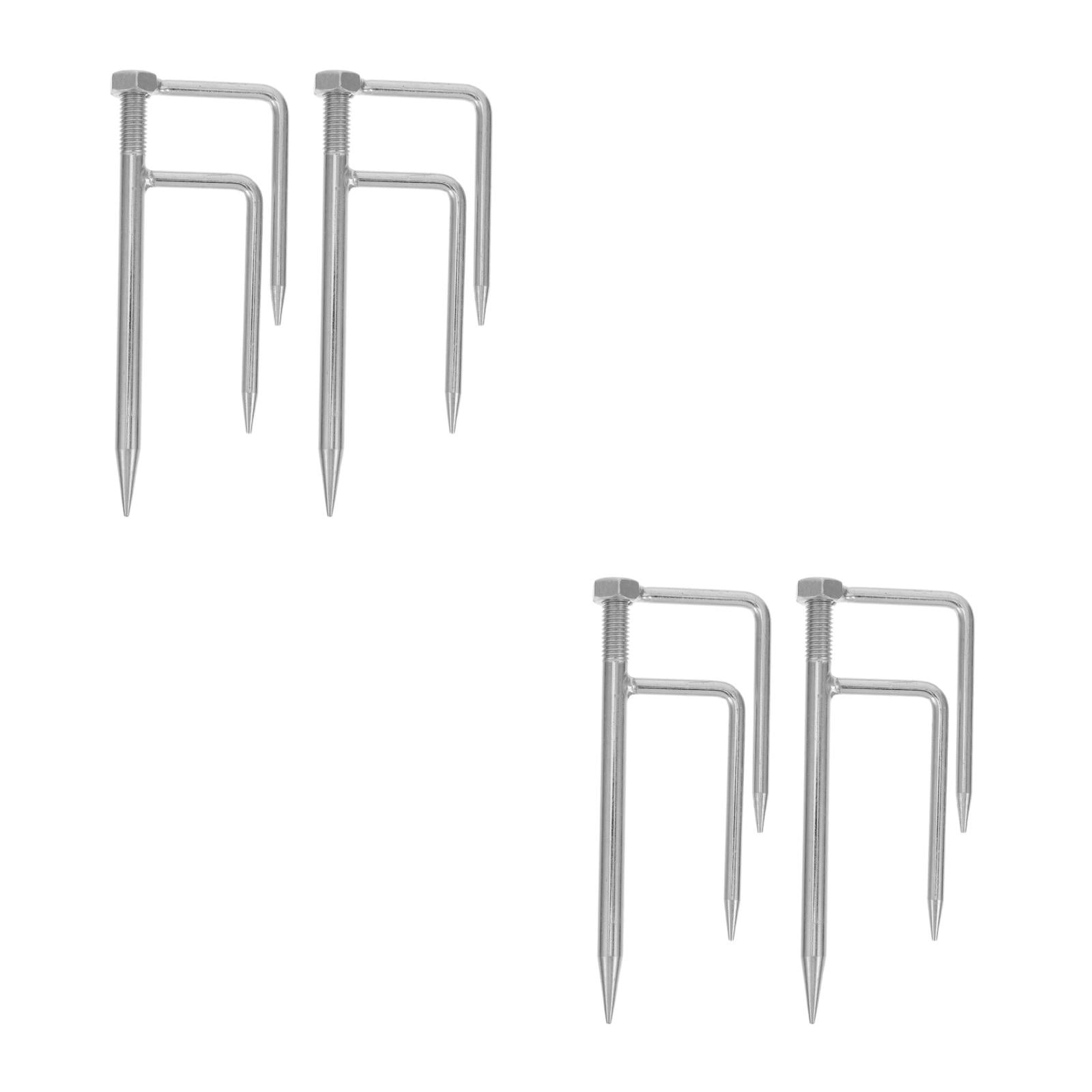 WORGEOUS 4 pcs Umbrella Stake Outdoor Umbrella Anchor Sturdy Umbrella ...