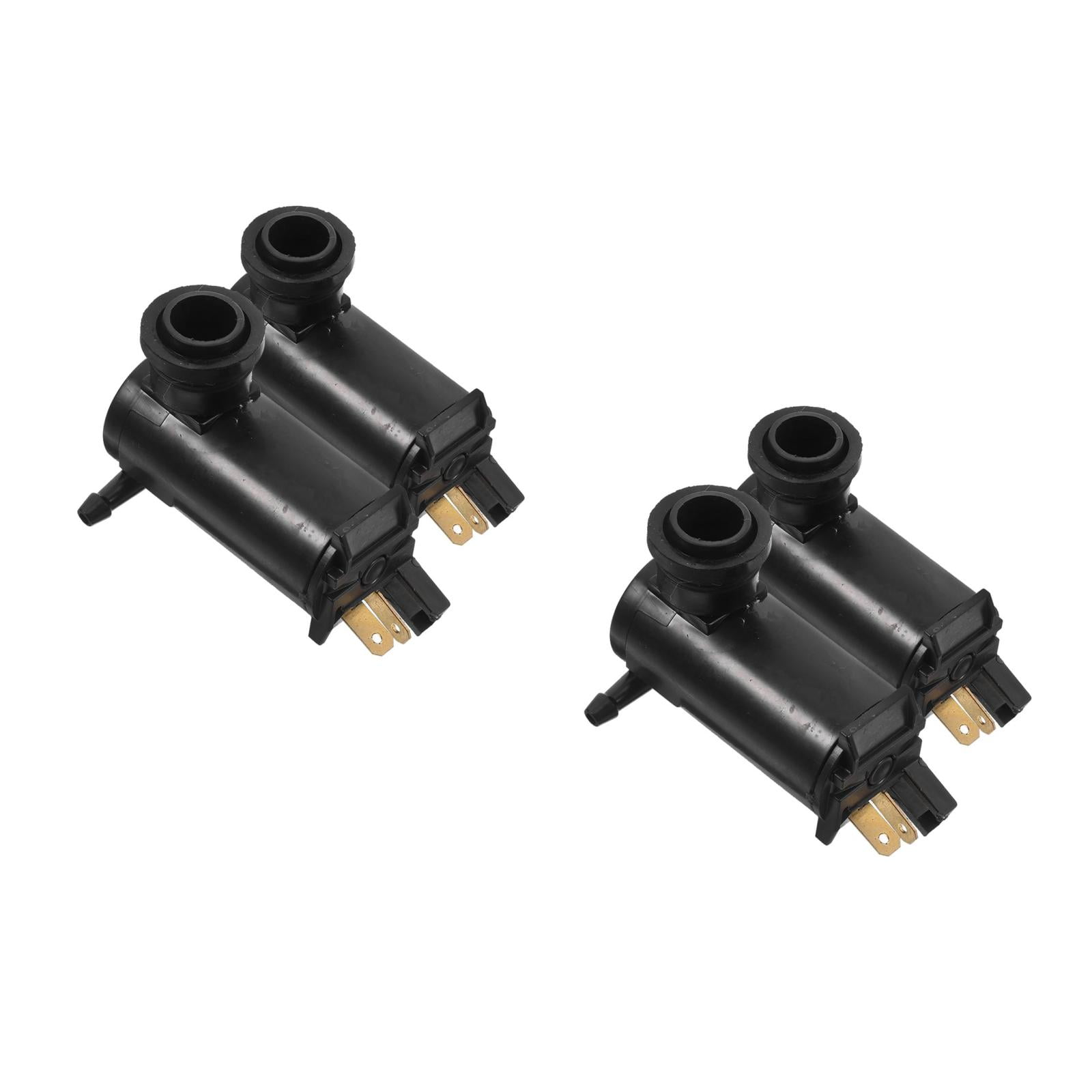 WORGEOUS 4 pcs Universal Windshield Wiper Washer Fluid Pump Motor Large ...