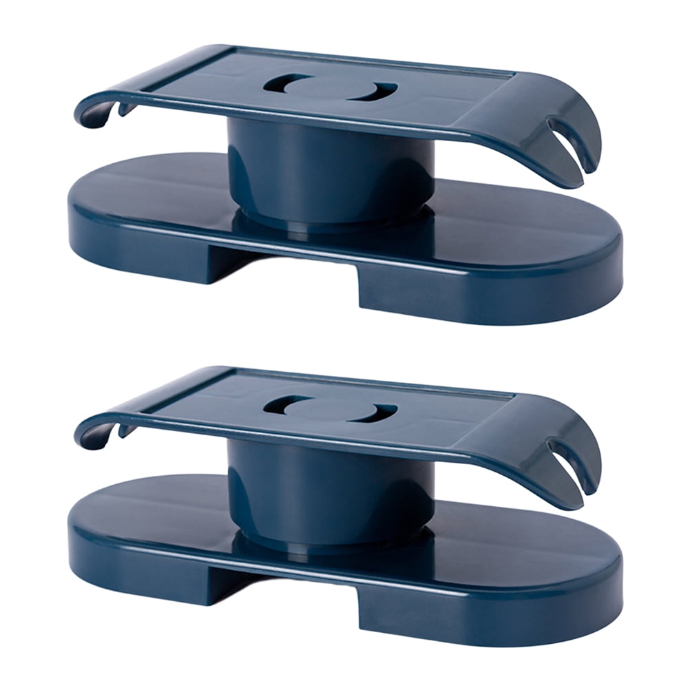 WORGEOUS 4 pcs Wall-mounted Power Strip Fixator Plastic Punch Free ...