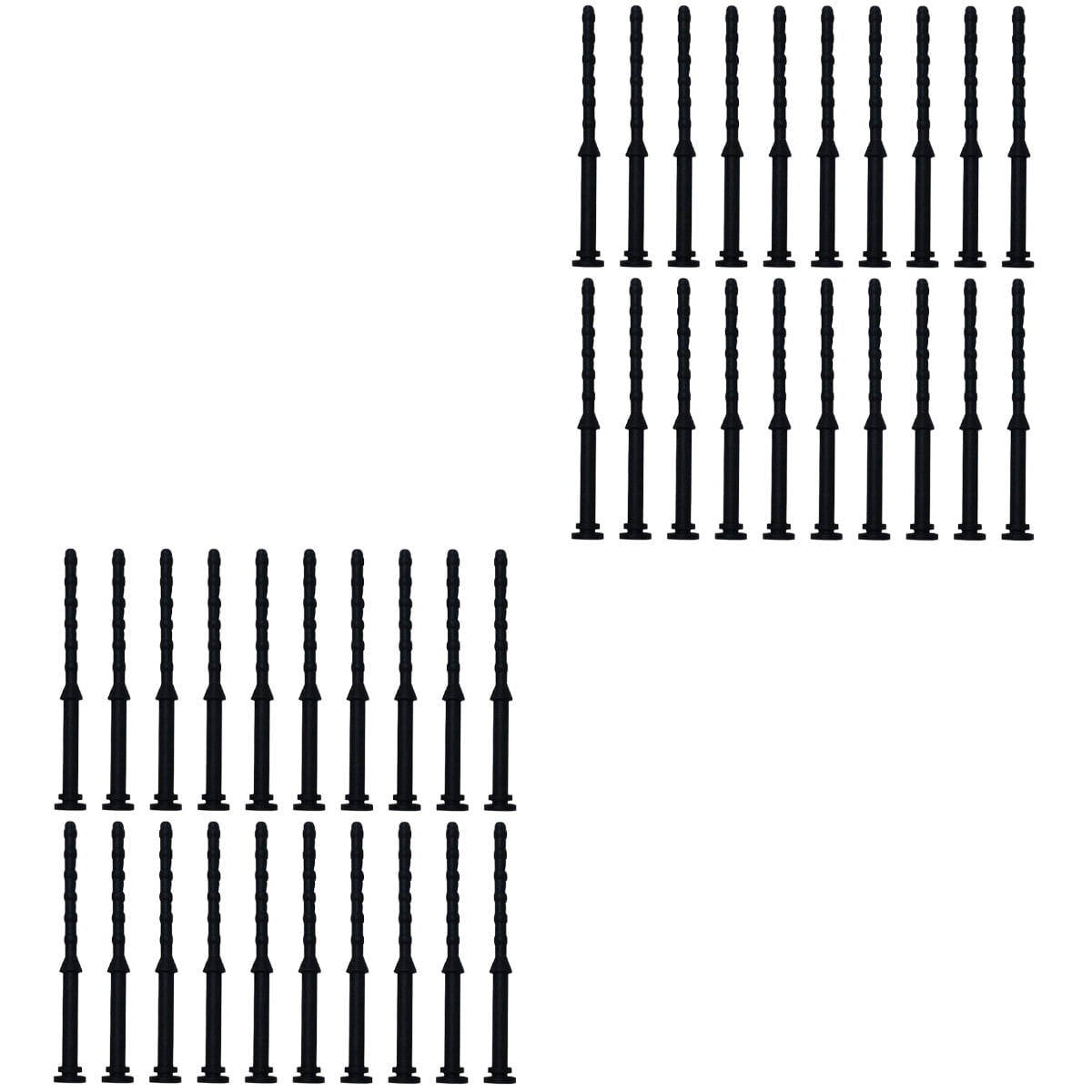 WORGEOUS 40 PCS PC Case Cooling Fan Screw Rubber Noise Canceling Fan ...