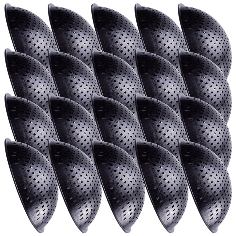 WORGEOUS 40 Pcs Flower Pot Hole Mesh Pads Bonsai Grid Drainage Mesh Mat ...