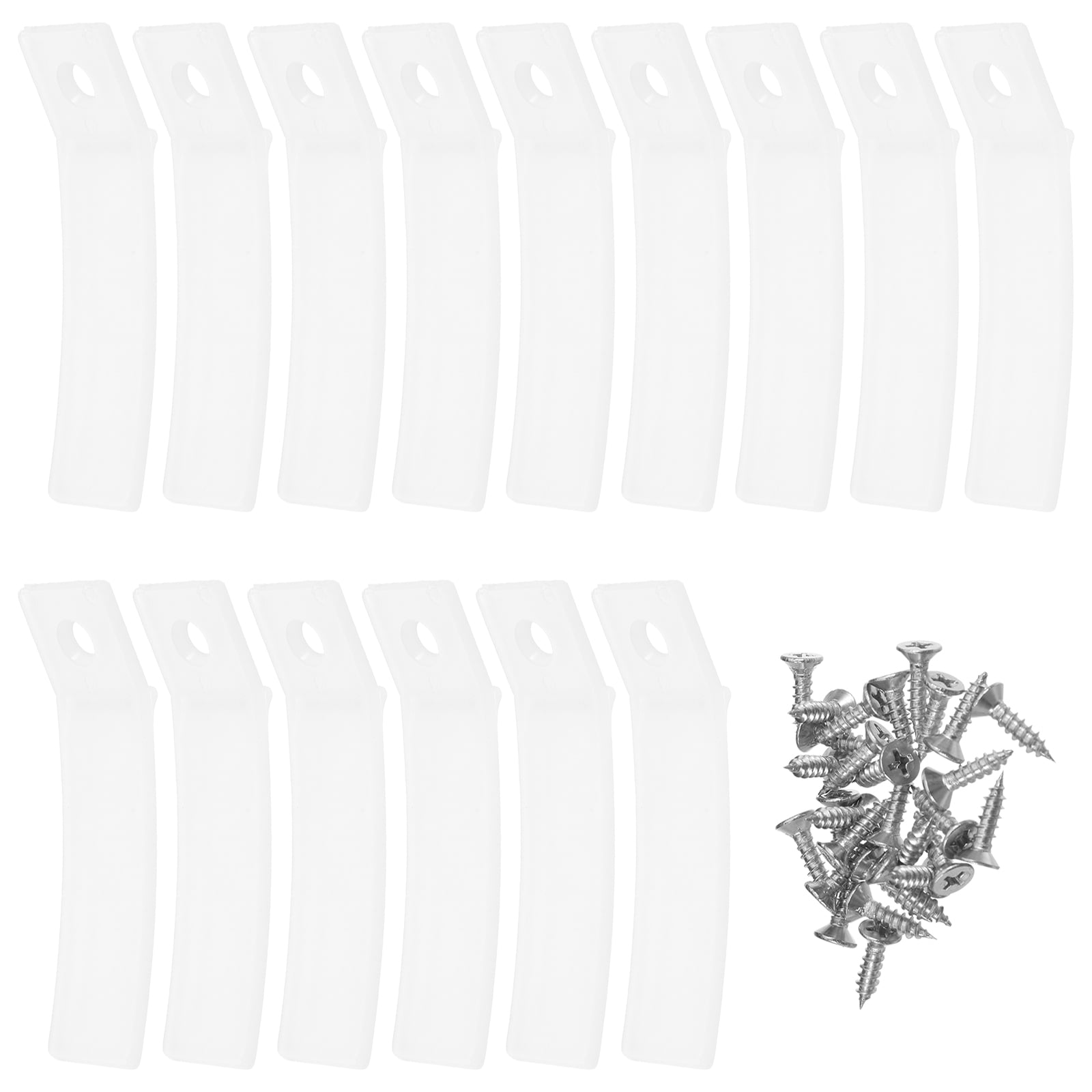 WORGEOUS 40 Sets Non Slip Drawer Stops Clear Plastic Drawer Stoppers ...