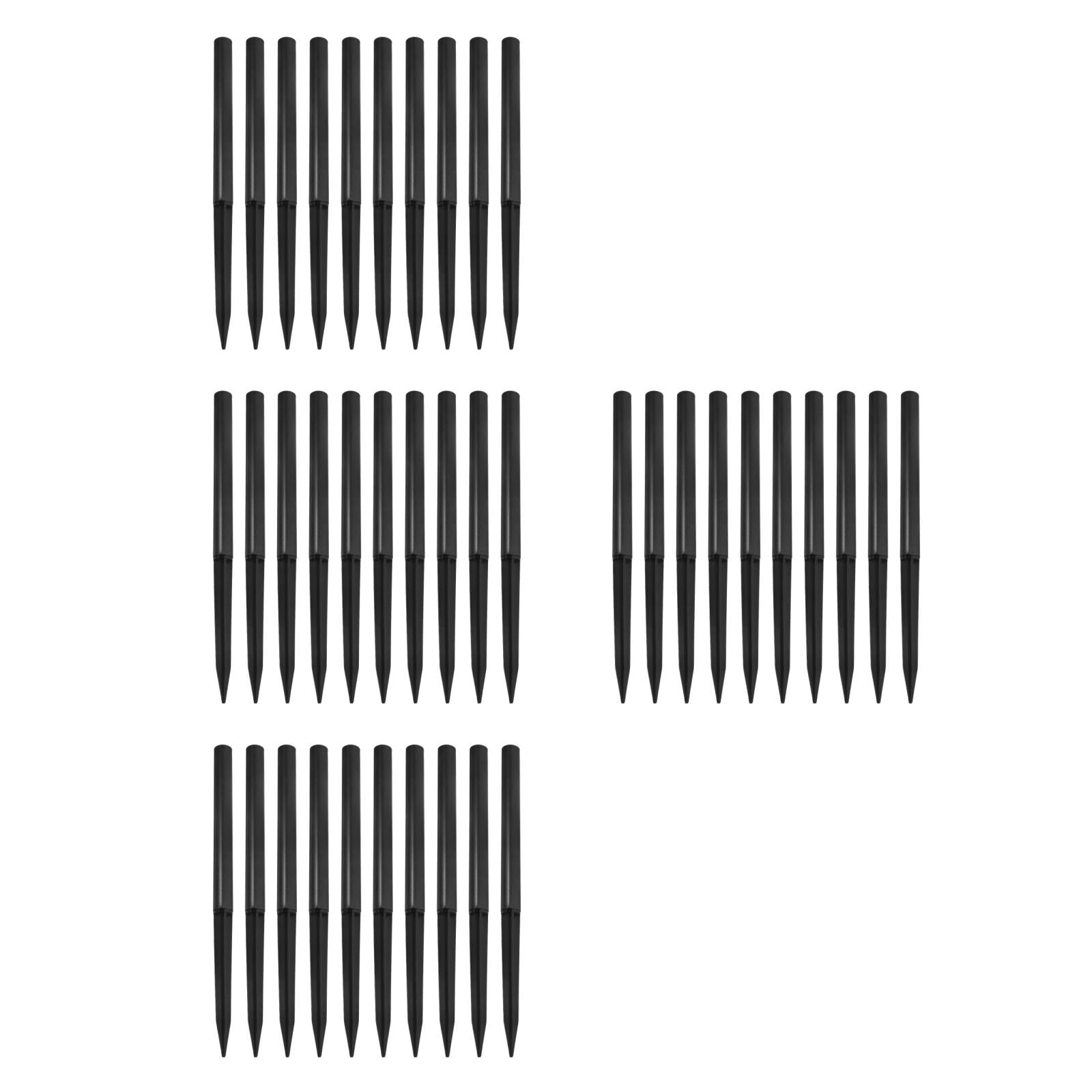 WORGEOUS 40 Sets Solar Light Replacement Stakes Garden Stakes Plastic ...
