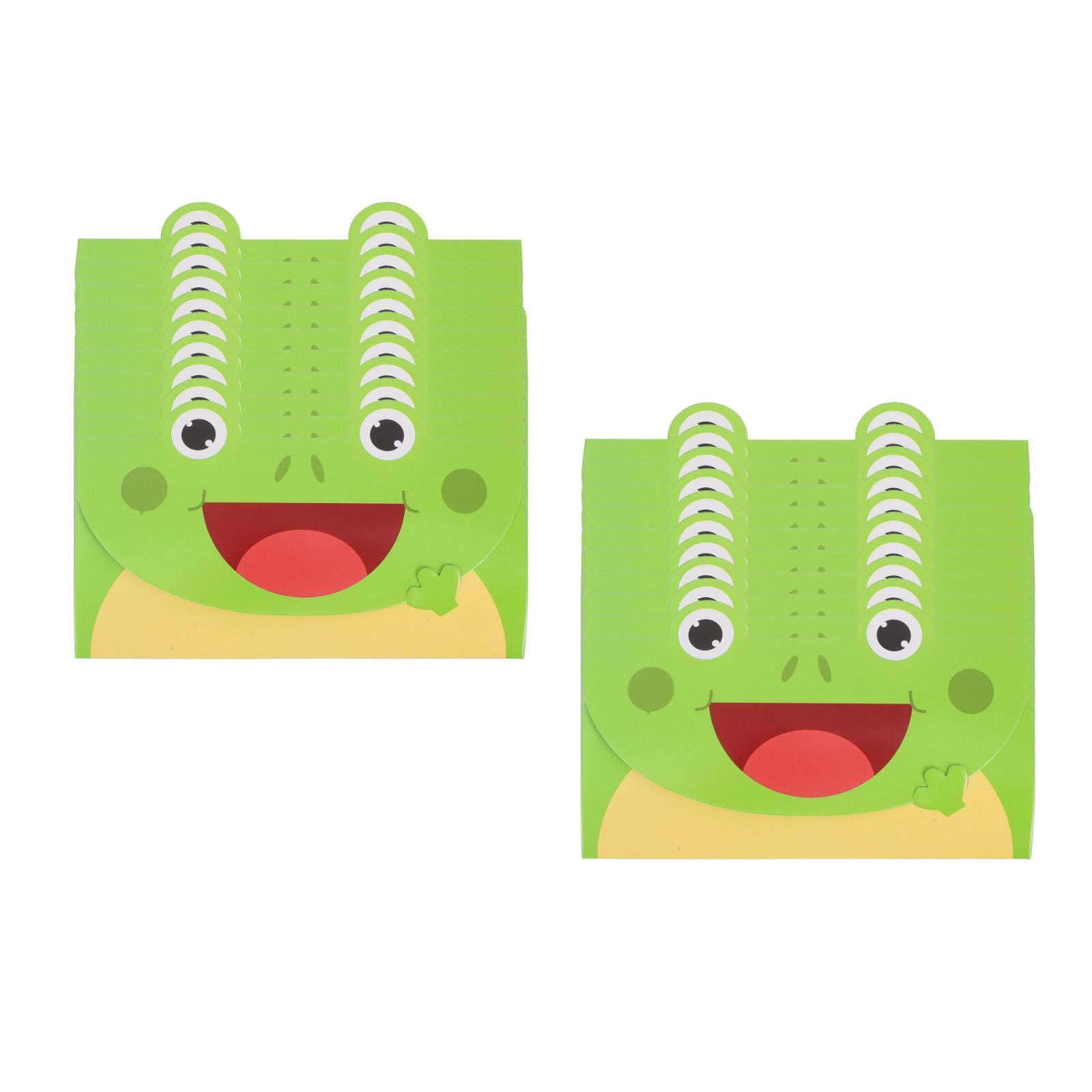 WORGEOUS 40 pcs Frog Cartoon Letter Writing Stationery Paper Greeting ...