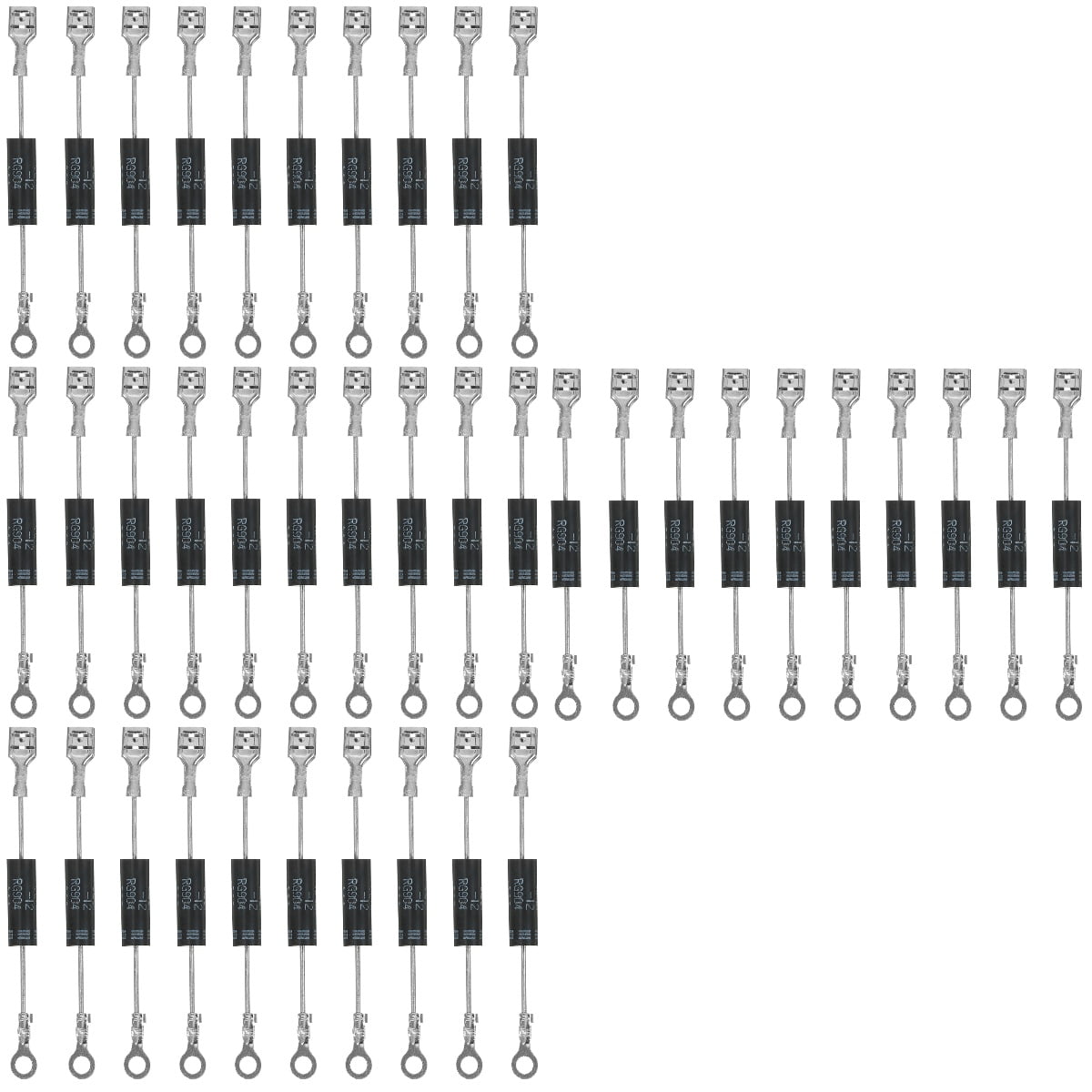 WORGEOUS 40 pcs High Voltage Diode Microwave Oven Unidirectional Diode ...