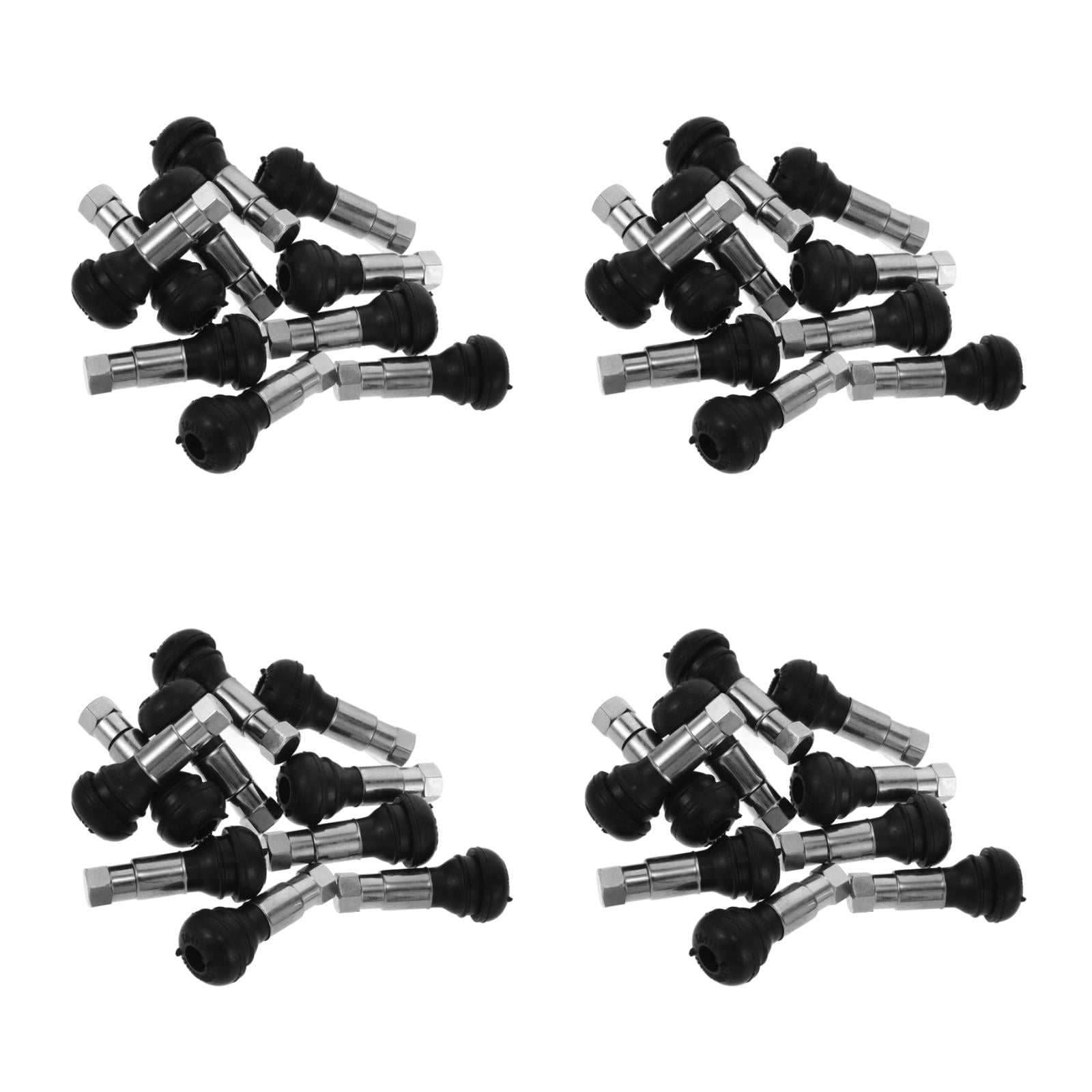 WORGEOUS 40 pcs Metal Valve Stem Tire Valve Stems for Vehicle Tires ...