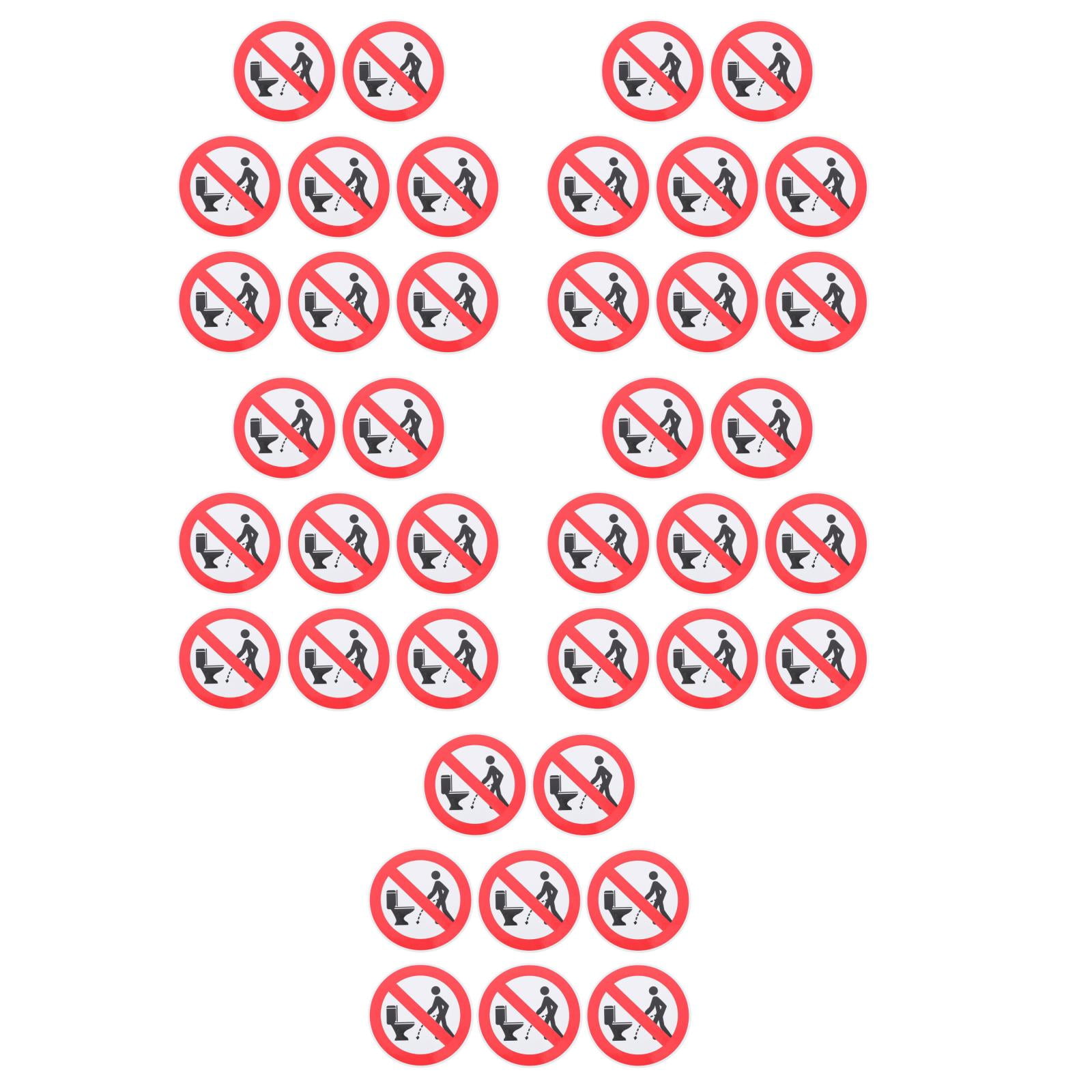 WORGEOUS 40 pcs Potty Training Toilet Pee Target aim Bullseye for Boys ...