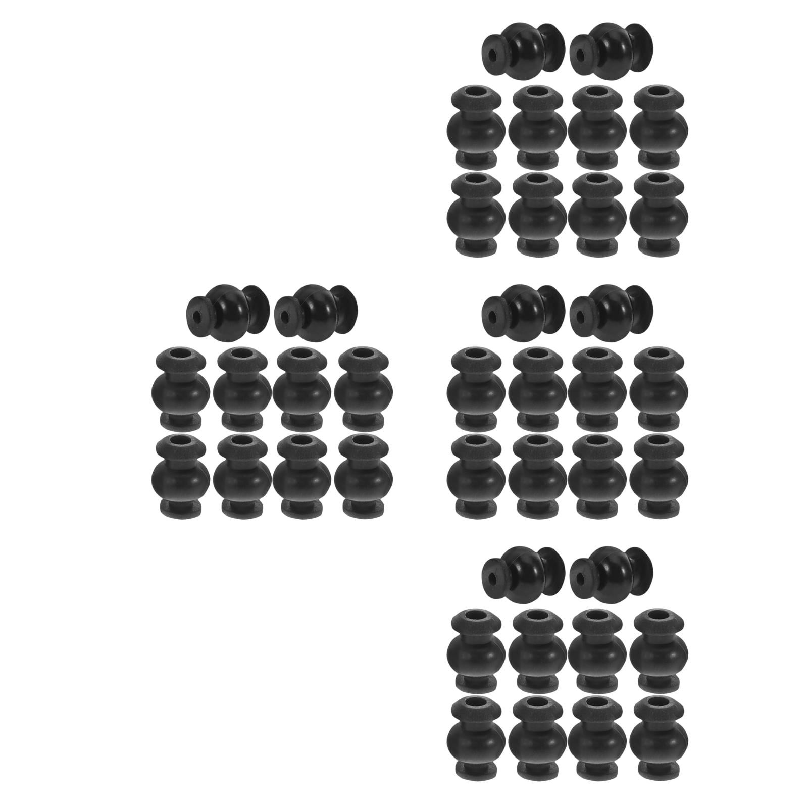 WORGEOUS 40 pcs Rubber Damper Balls Anti-Vibration Washer Damping ...
