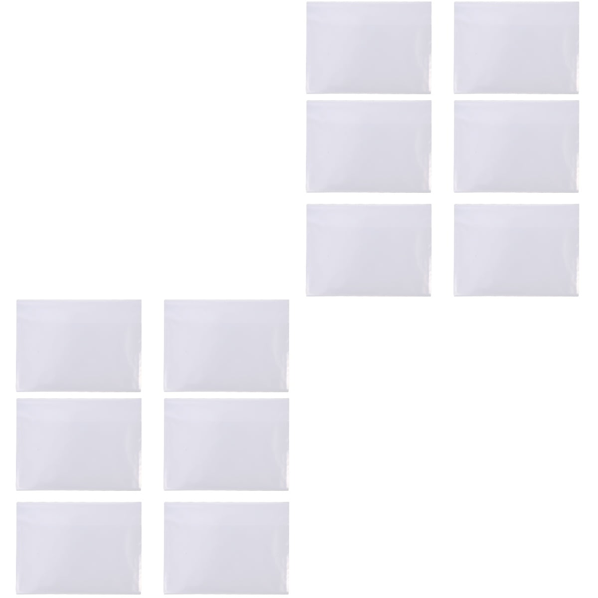 WORGEOUS 40 pcs Self-adhesive Transparent Book Covers Book Protection ...