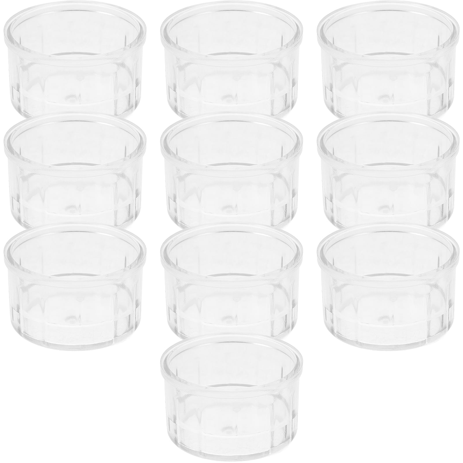WORGEOUS 40 pcs Splash-proof Cup Covers Cocktail Shaker Covers Plastic ...