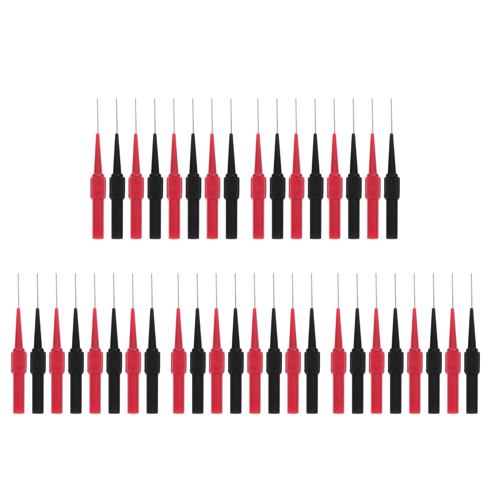 WORGEOUS 40 pcs Test Probe Pins Vehicle Circuit Tester Electrical Test ...