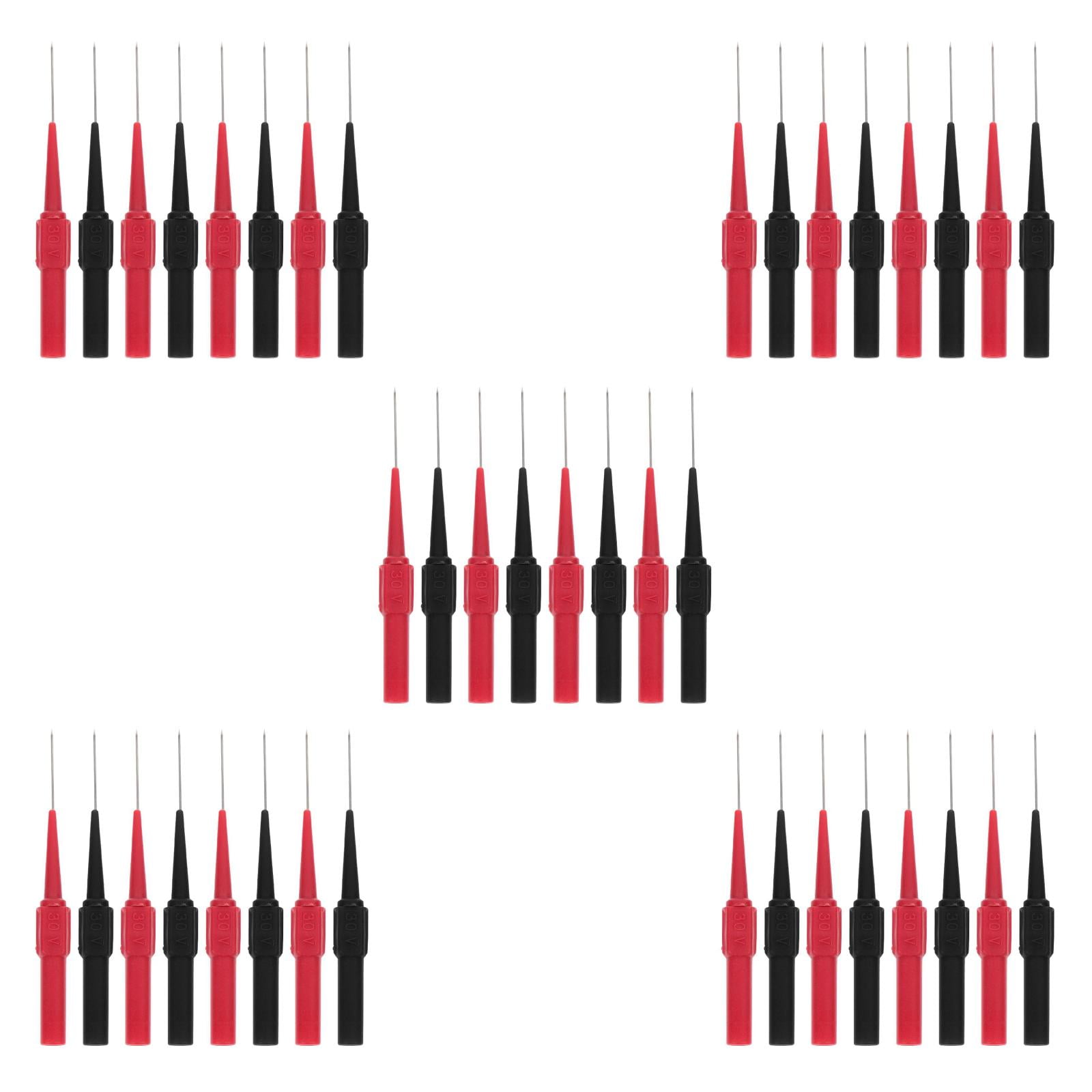 WORGEOUS 40 pcs Vehicle Circuit Tester Electrical Test Probe Multimeter ...