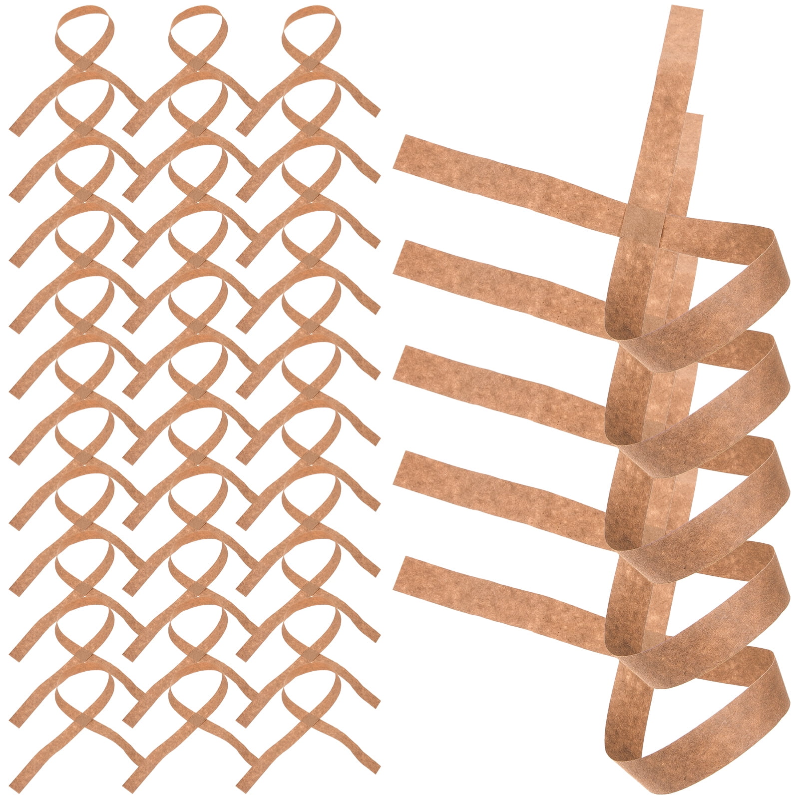 WORGEOUS 400 Pcs £ Banknote Paper Money Cash Wrappers Bands - Walmart.com