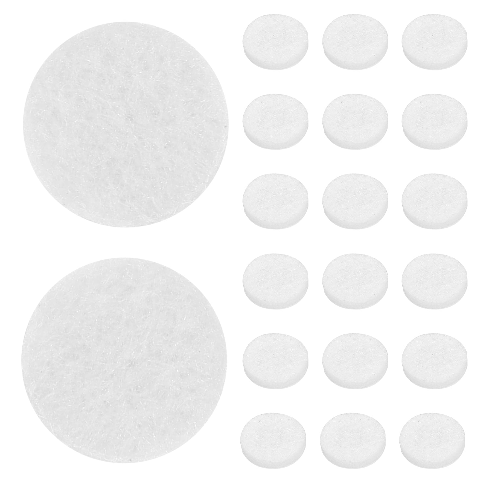 WORGEOUS 400 pcs Round Felt Pads 1.2cm Diameter Floor Protector Pad for ...