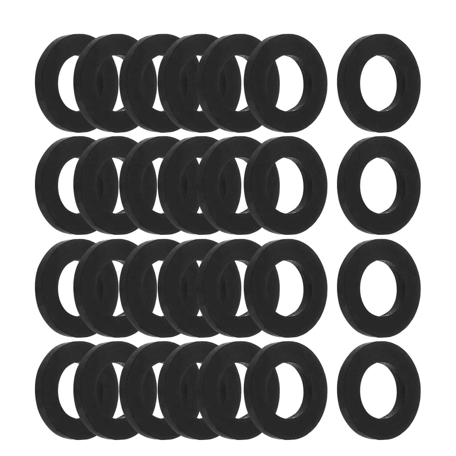 WORGEOUS 40PCS Rubber Gasket for Shower Head Faucet Washers Sealing ...