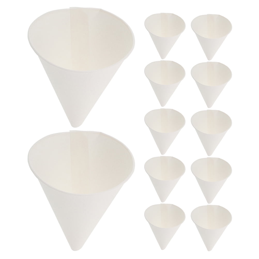 WORGEOUS 40pcs Disposable Funnel For Single Use Engine Oil Funnel Paper ...