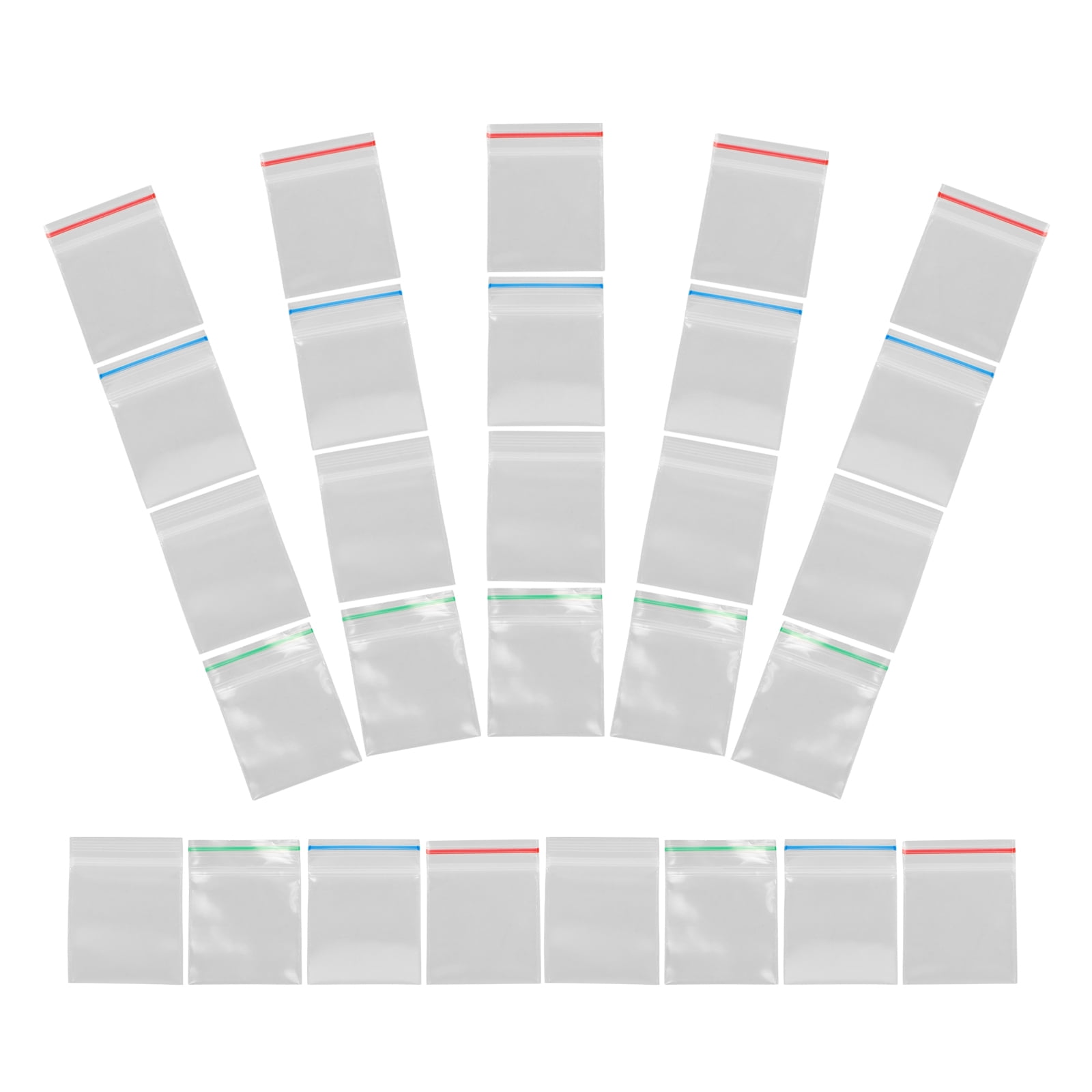 WORGEOUS 40pcs Tiny Reclosable Bags Transparent Zip Bags for Jewelry ...