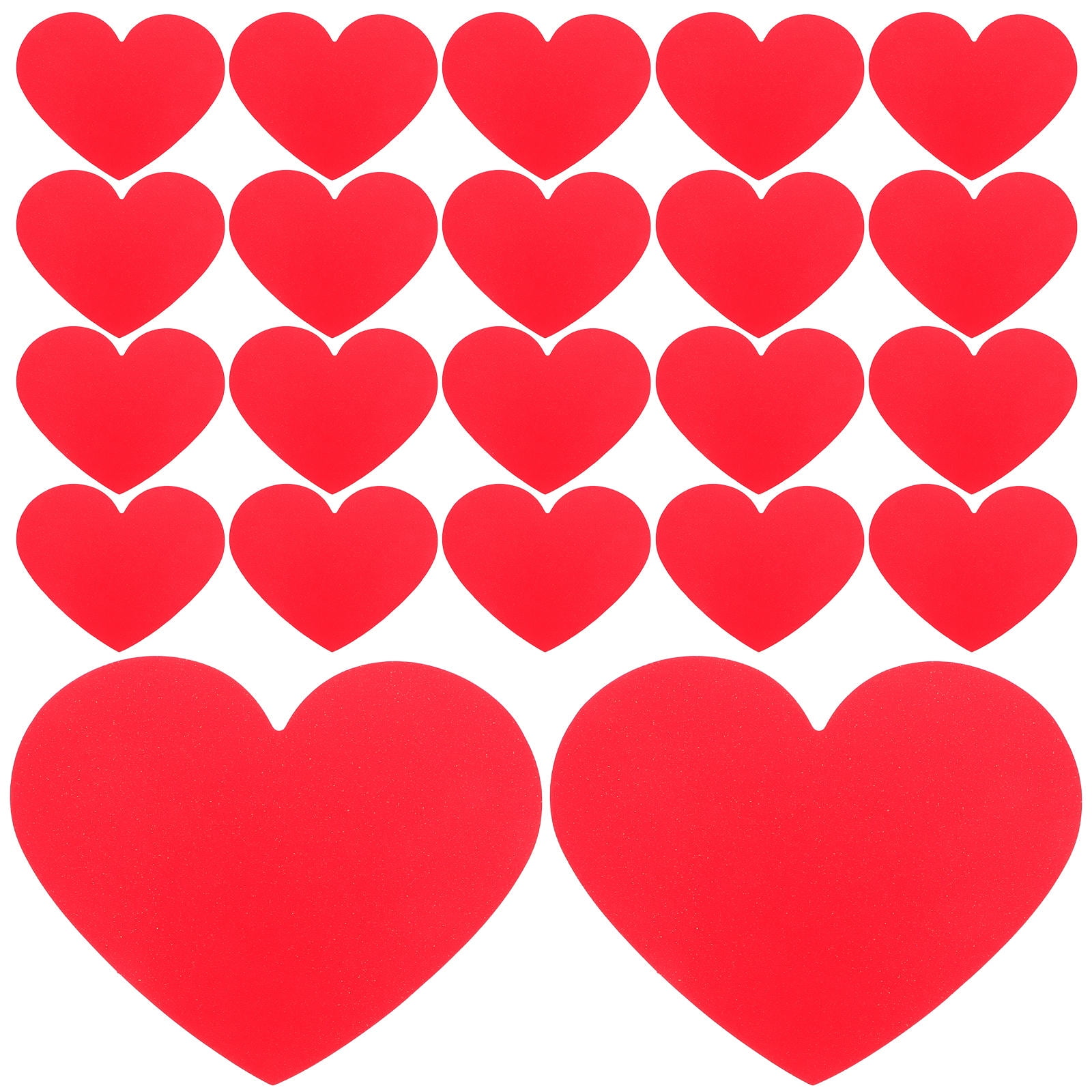 GOOHOCHY Valentines Day Heart Shaped Paper Cutouts for Decoration Use ...