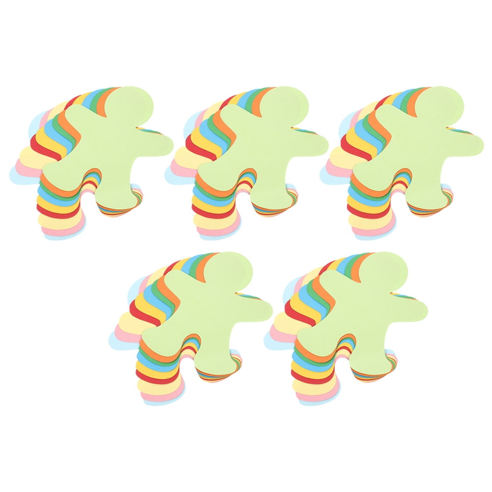 GETAJGHSD 45pcs Paper Cutouts Decors Multi-colored Decorative Paper for ...