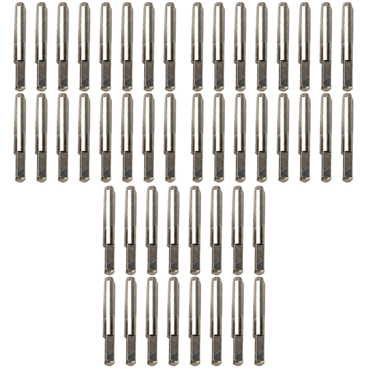 WORGEOUS 48 Pcs Dulcimer String Nails Metal Nails Musical Instrument ...