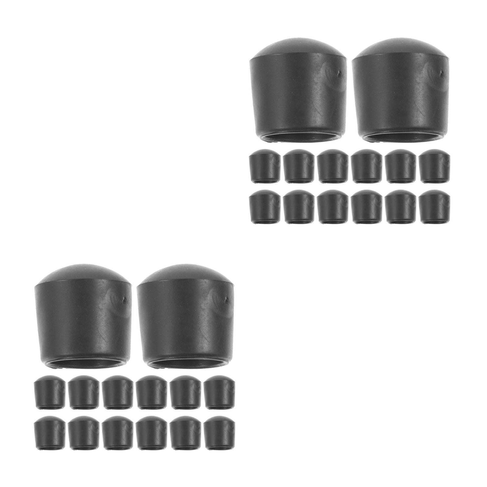 WORGEOUS 48 pcs Foosball Table Pole End Cap Safety End Caps Foosball ...