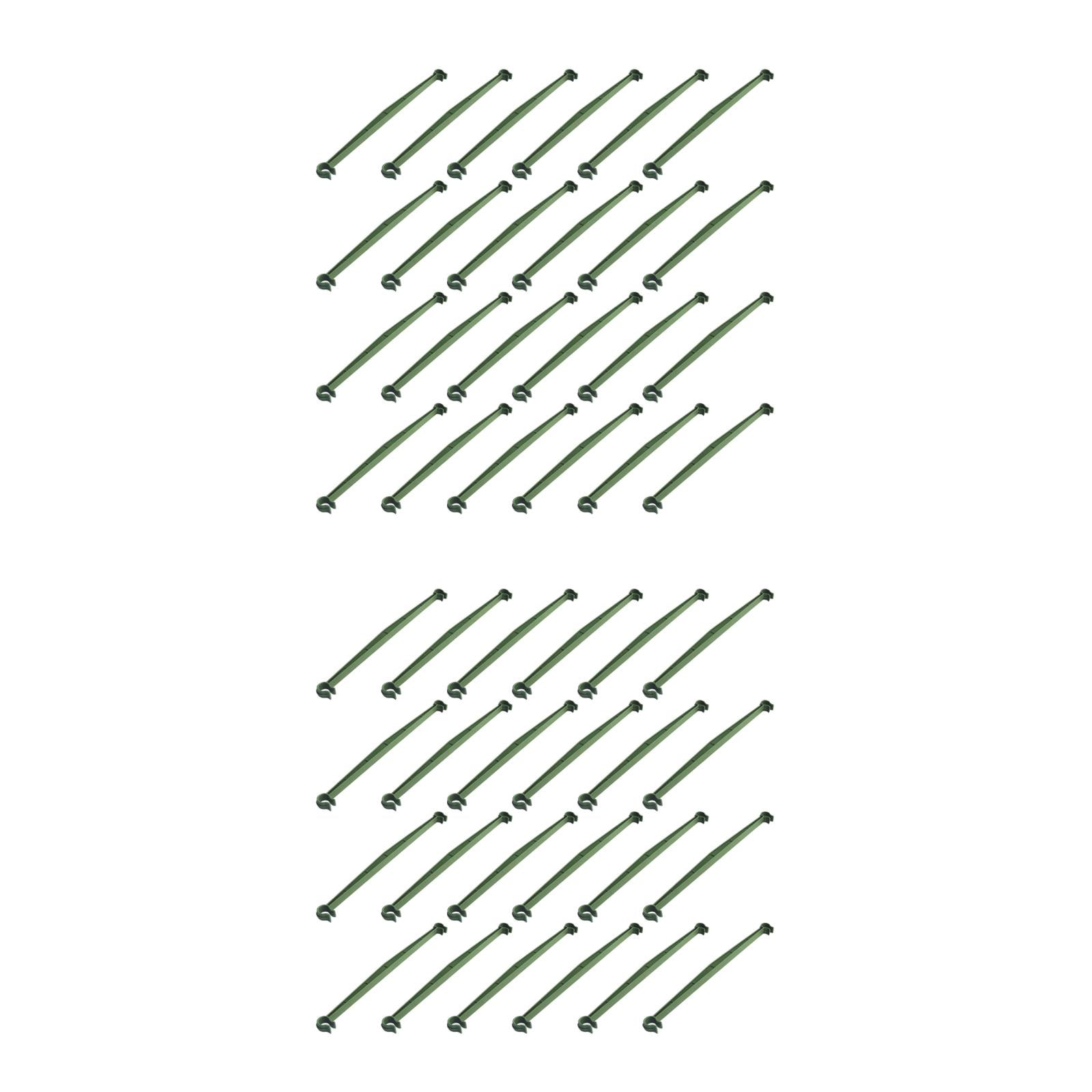 WORGEOUS 48 pcs Gardening Expandable Rods Plastic Connecting Rod ...