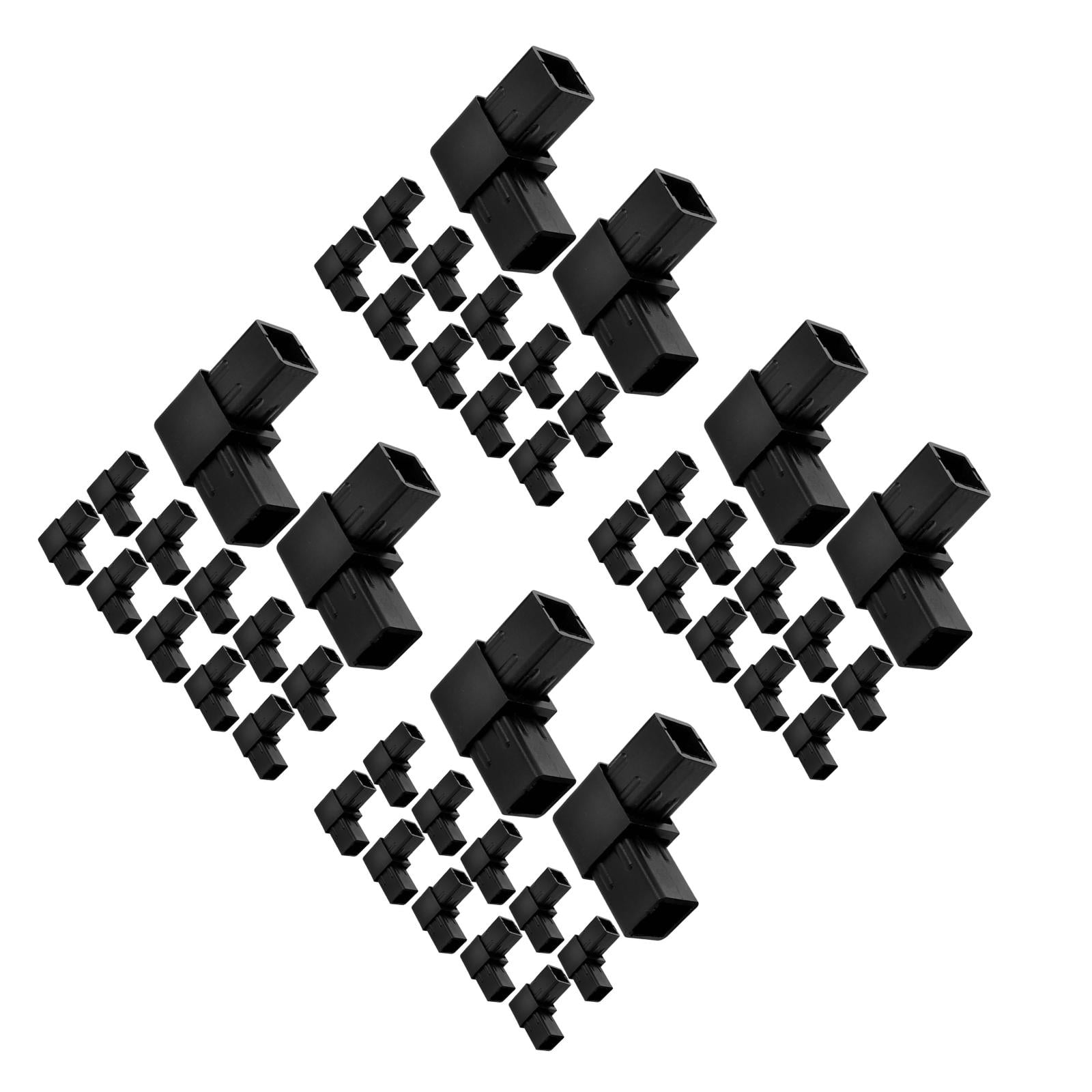 GOOHOCHY HOMEMAXS 48 pcs Tube Fitting for Air Conditioner Square ...