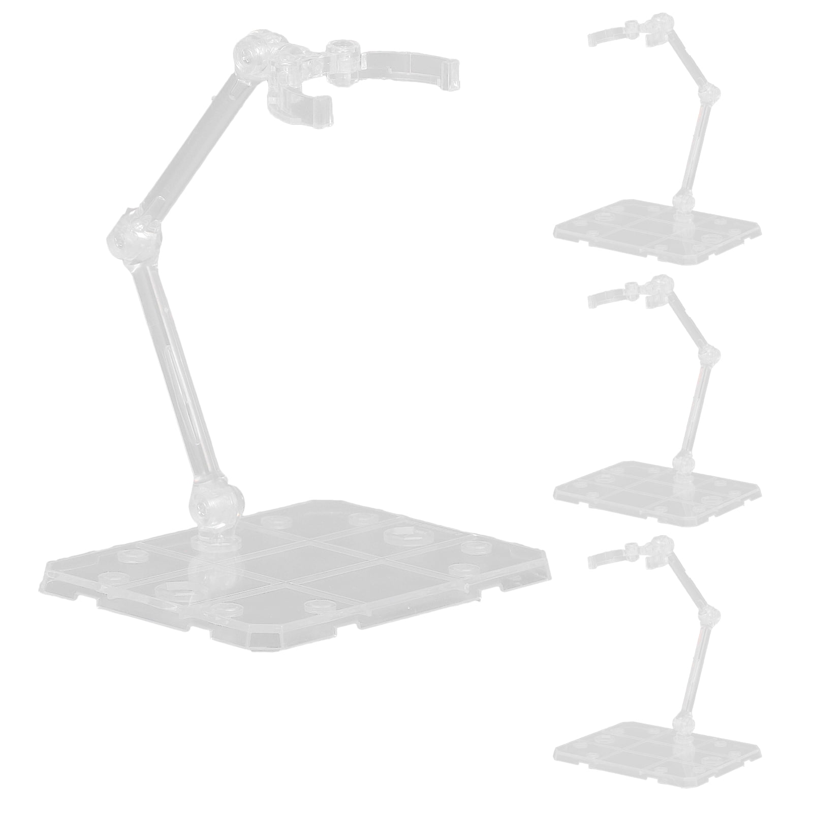 WORGEOUS 4PCS Action Figure Stand Action Figure Display Holder Base ...