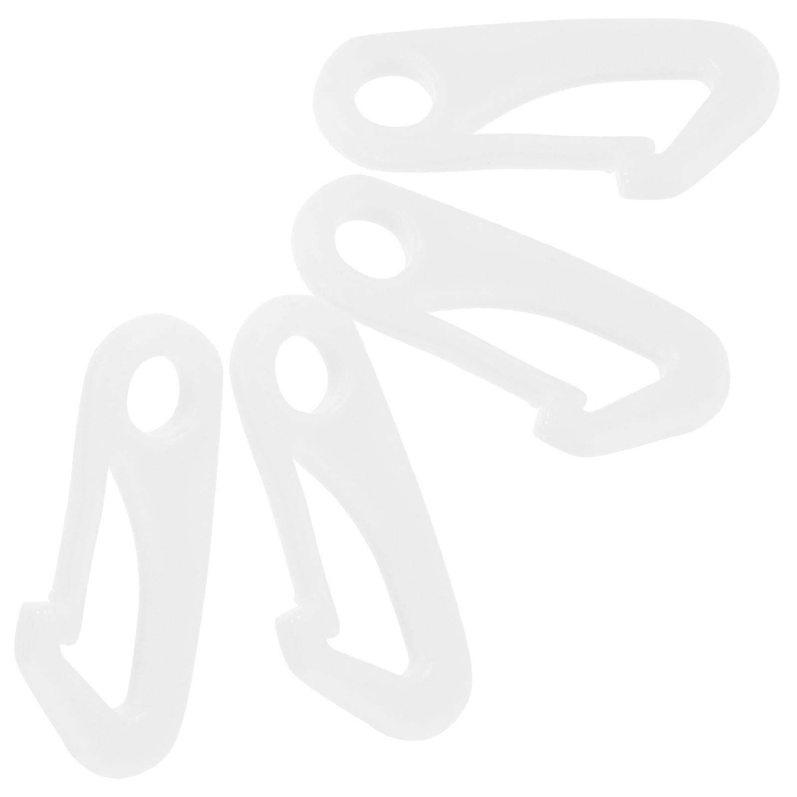 WORGEOUS 4Pcs Flagpole Clamp Mount for Attaching Flags to Poles and ...