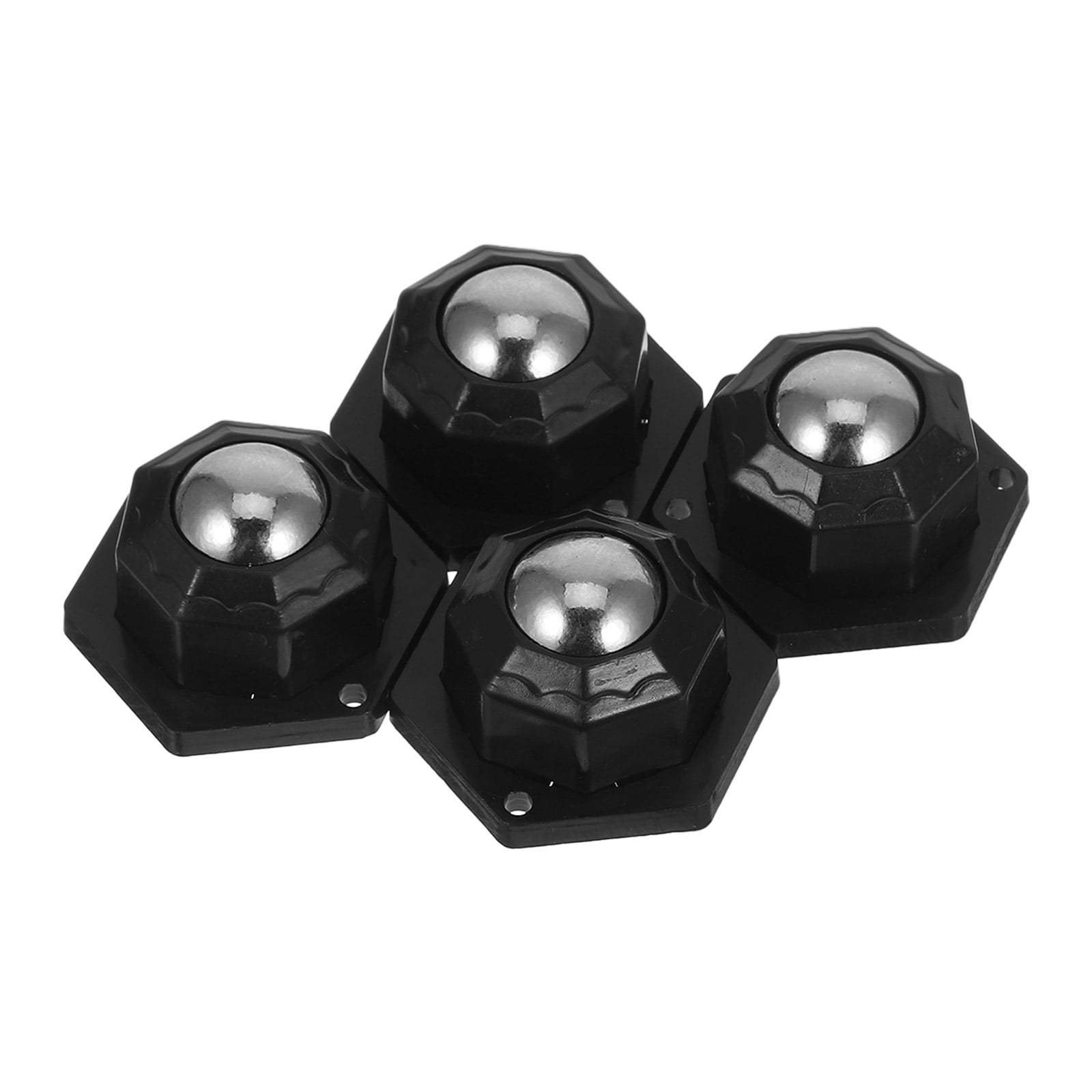WORGEOUS 4Pcs Swivel Ball Caster Roller Transfers Swivel Ball Castor ...