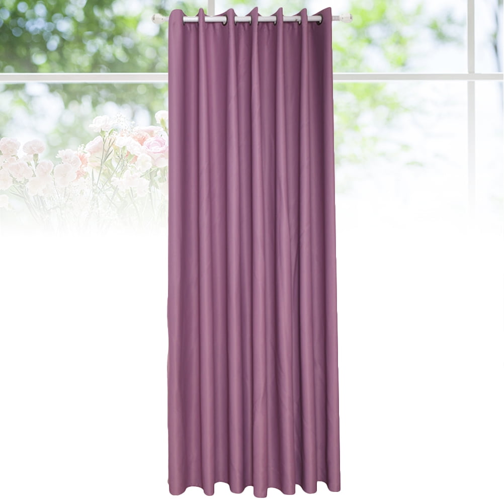 WORGEOUS 4Set Rectangular Blackout Curtains for Bedroom Windows 100 ...