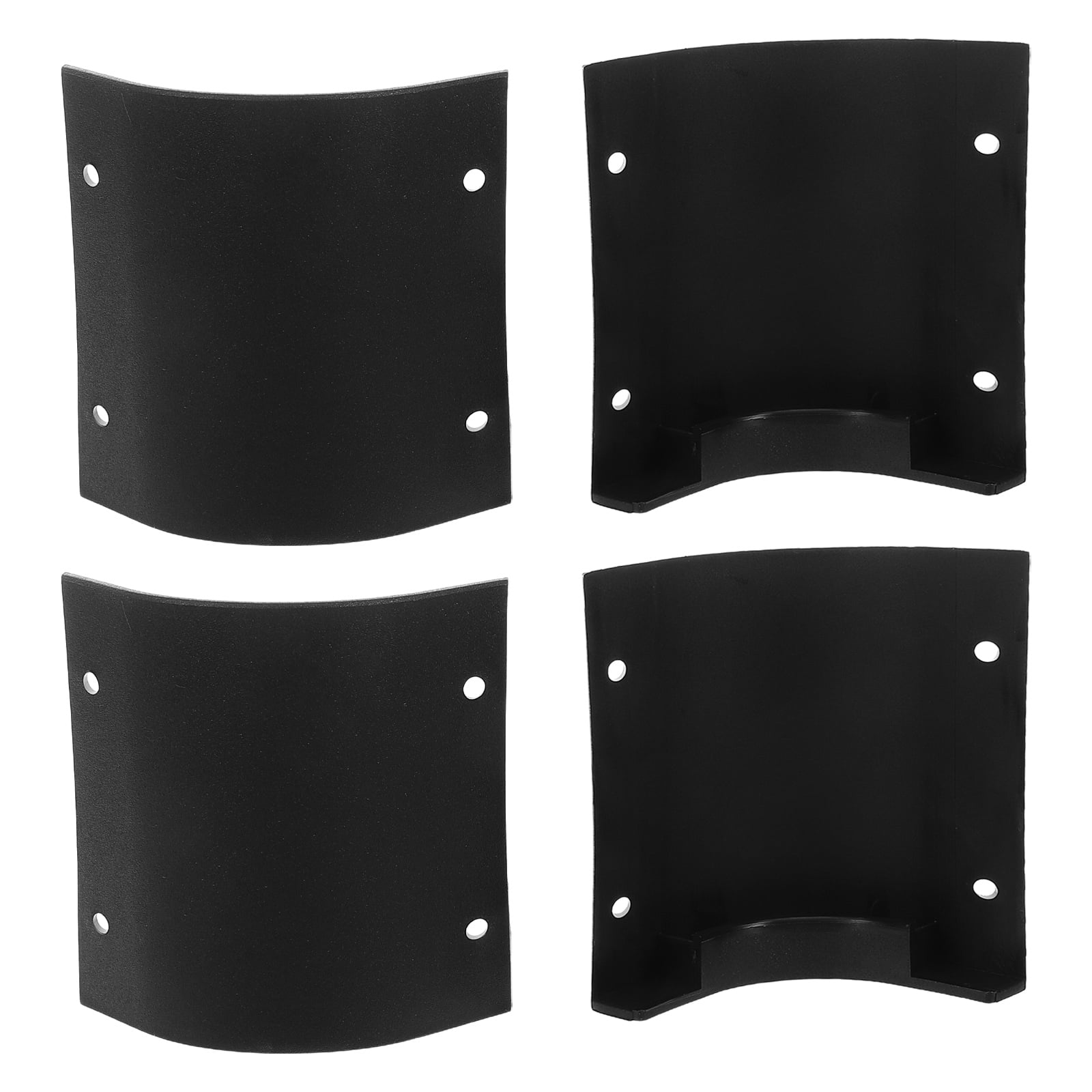 WORGEOUS 4pcs Air Hockey Table Edge Protectors Plastic Side Guards Ice ...