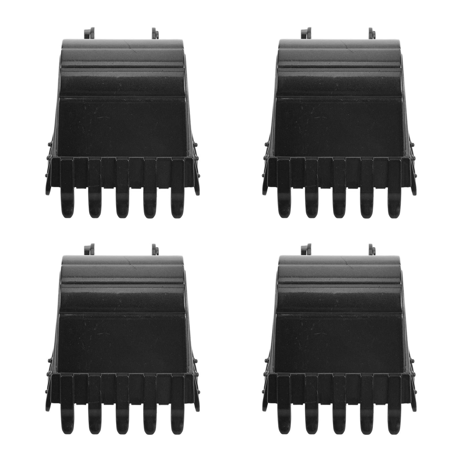 WORGEOUS 4pcs Alloy Excavator Attachment Electric Construction Digger ...