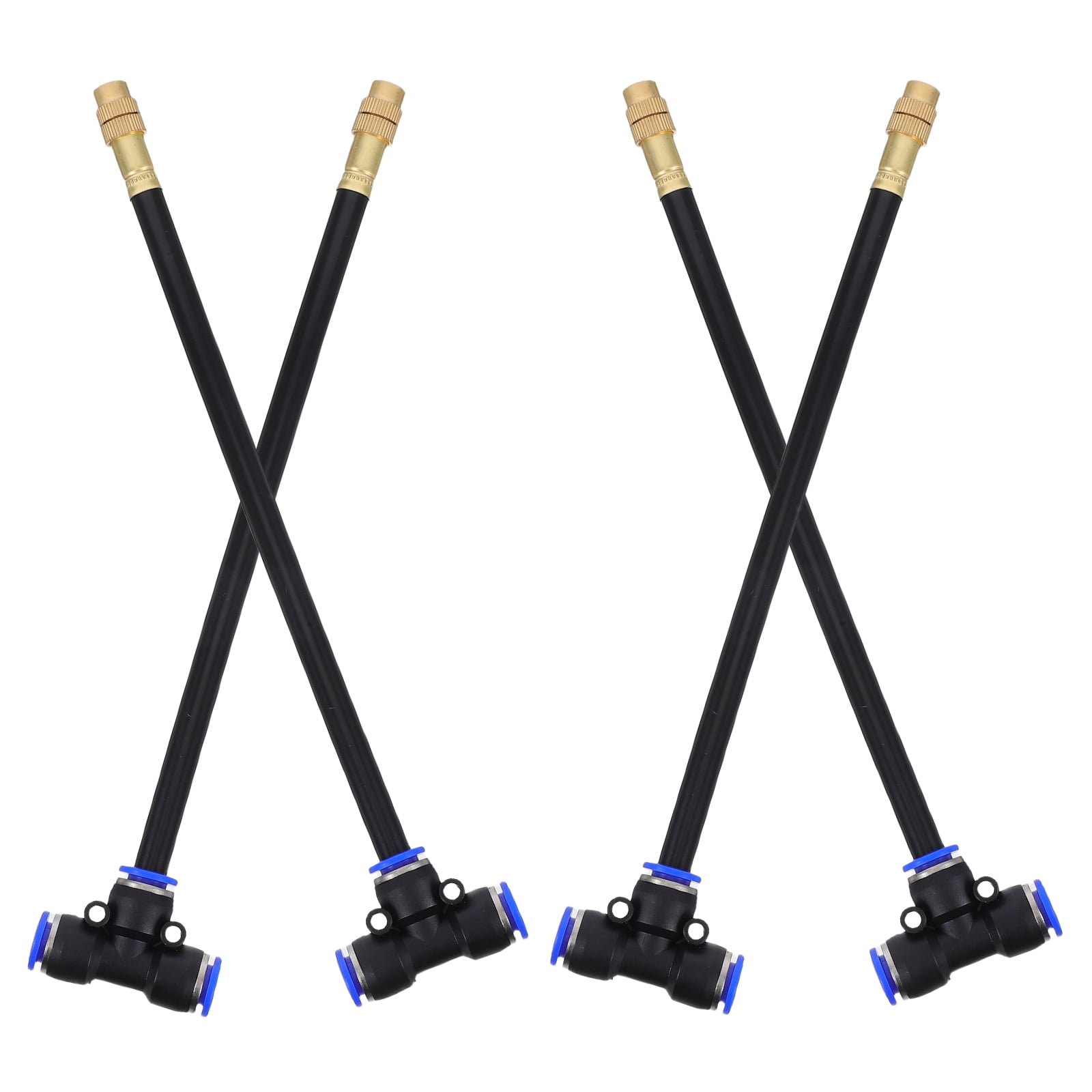 WORGEOUS 4pcs Brass Mist Nozzle Adjustable Copper Atomizing Nozzle For ...