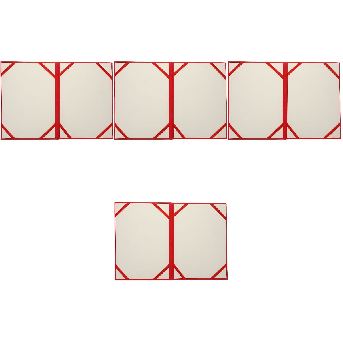 WORGEOUS 4pcs Certificate Cover Decorative Certificate Holder ...