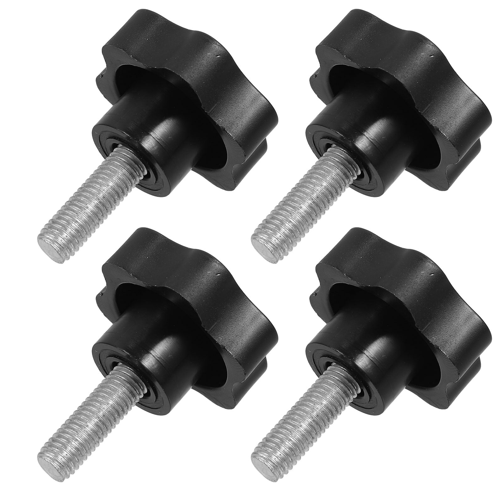 WORGEOUS 4pcs Clamping Knobs Stainless Steel Male Thread Thumb Screw on ...
