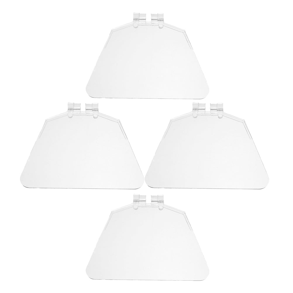 WORGEOUS 4pcs Clear Plastic Bench Grinder Eye Shield Universal Guard ...