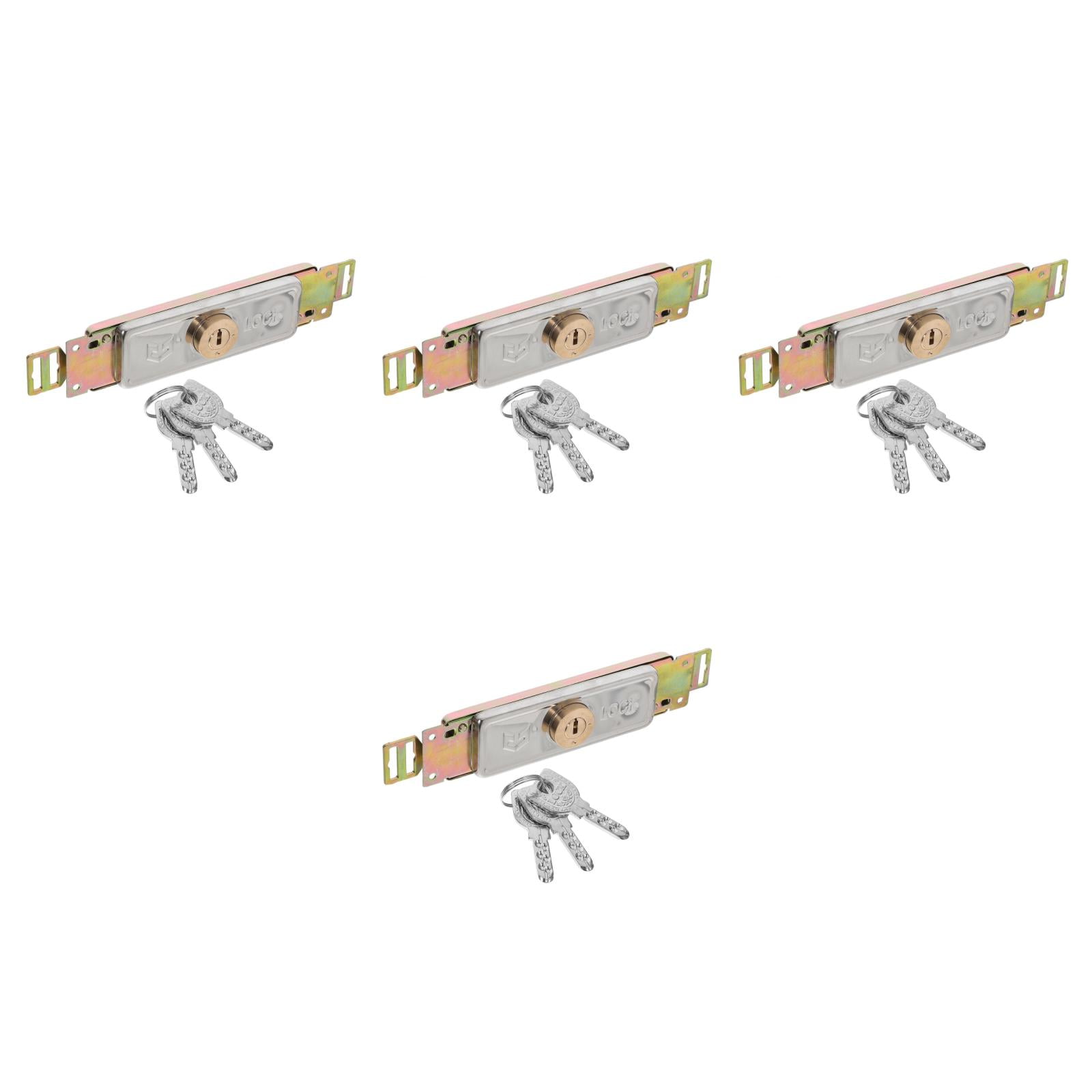 WORGEOUS 4pcs Cross Key Metal Center Rolling Shutter Door Lock For ...