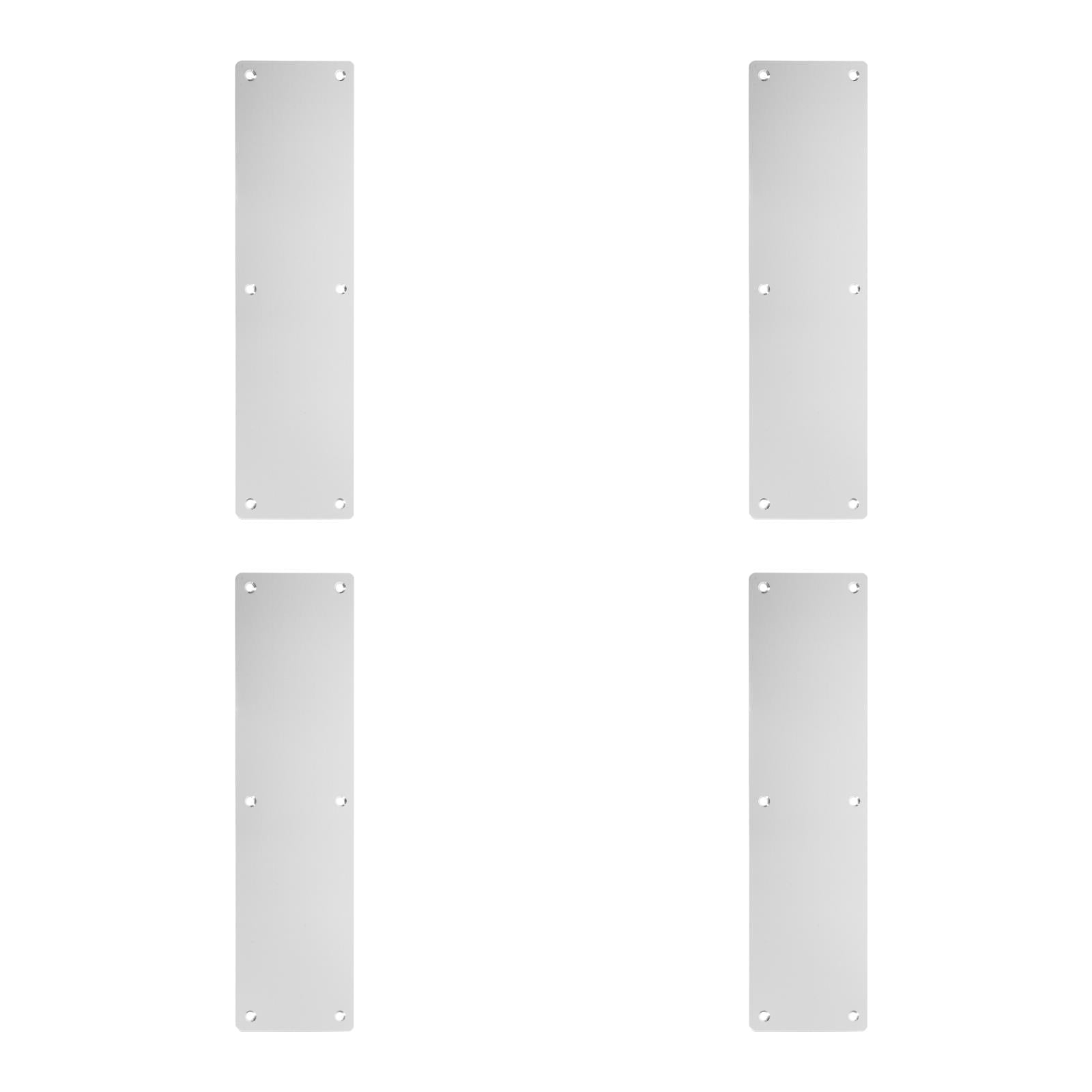 WORGEOUS 4pcs Door Handle Plate Push Plate Push Door Plate Easy ...