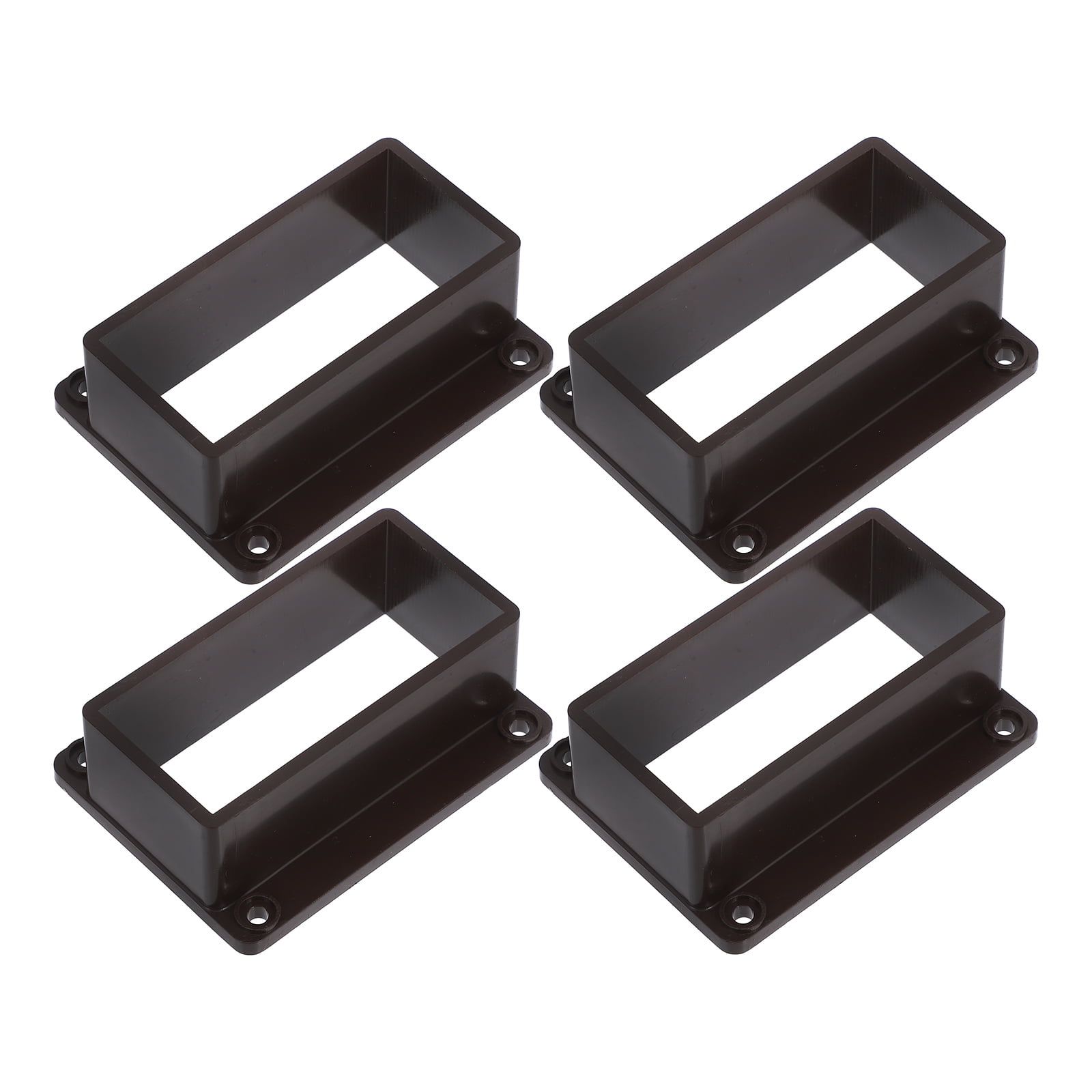 WORGEOUS 4pcs Fence Bracket Connectors Outdoor Garden Wood Guardrail ...