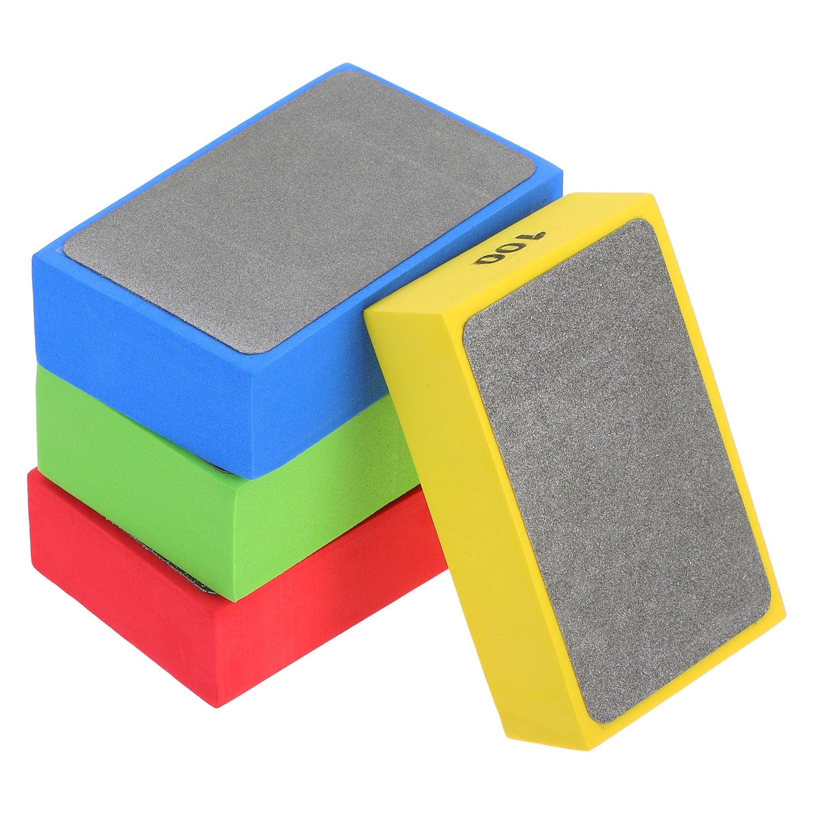 WORGEOUS 4pcs Hand Polishing Pads Ceramics Glass Tile Pads Stone ...