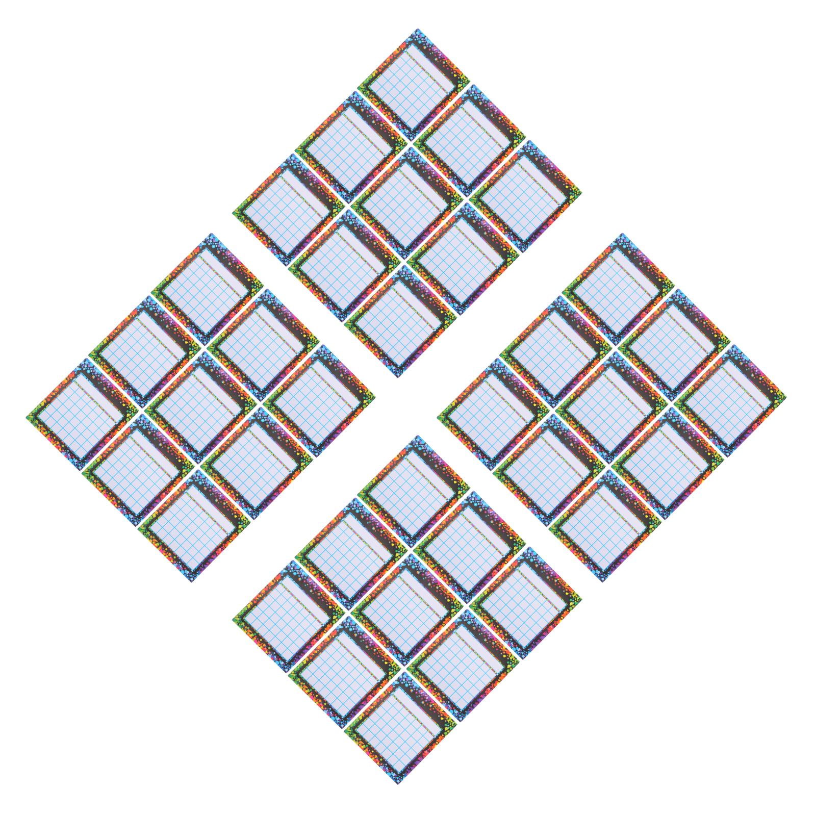 WORGEOUS 4pcs Incentive Chart Behavior Reward Chart 50pcs Kids ...