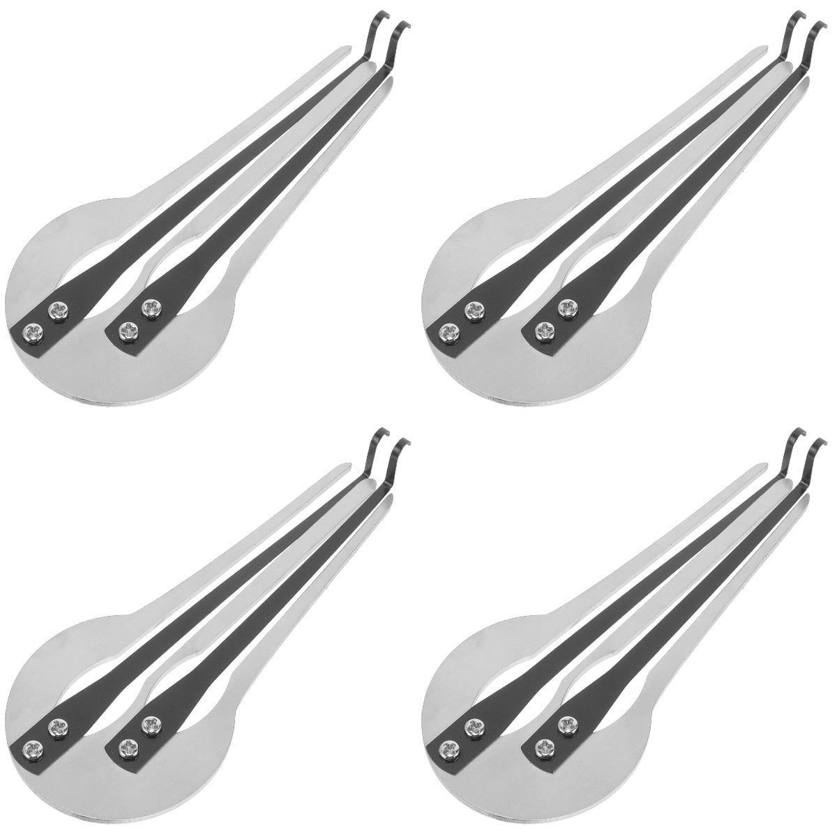 WORGEOUS 4pcs Jew's Harp Jaw Harp Metal Mouth Harp Maultrommel ...