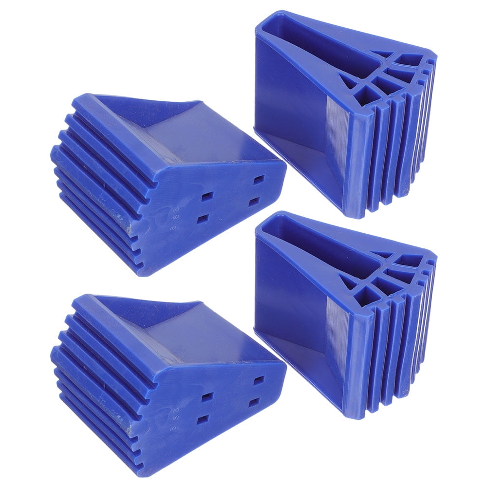 WORGEOUS 4pcs Ladder Leveler Rubber Feet Attic Stairs Feet Folding ...