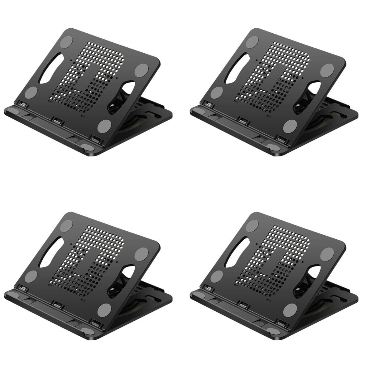 WORGEOUS 4pcs Laptop Bracket Desktop Notebook Computer Holder Hollow ...