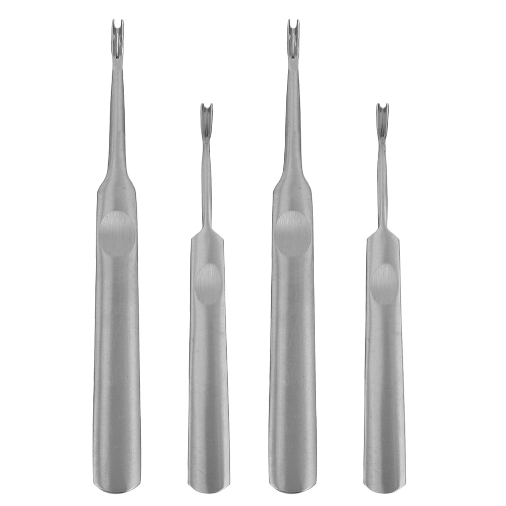 WORGEOUS 4pcs Leather Edge Skiving Tool For Diy Leathercraft Projects ...