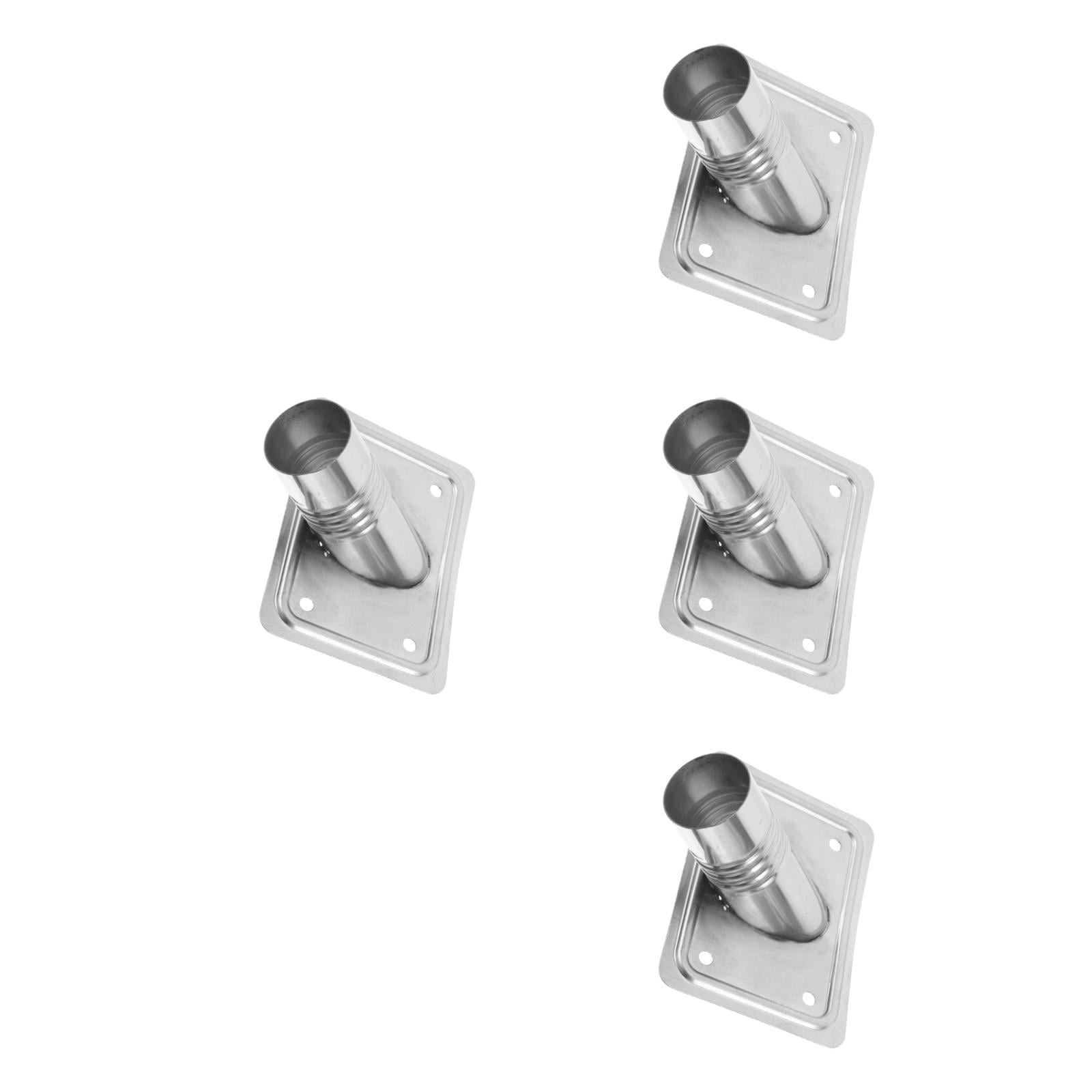 WORGEOUS 4pcs Metal Broom Handle Adapter for 1inch Telescopic Rod ...