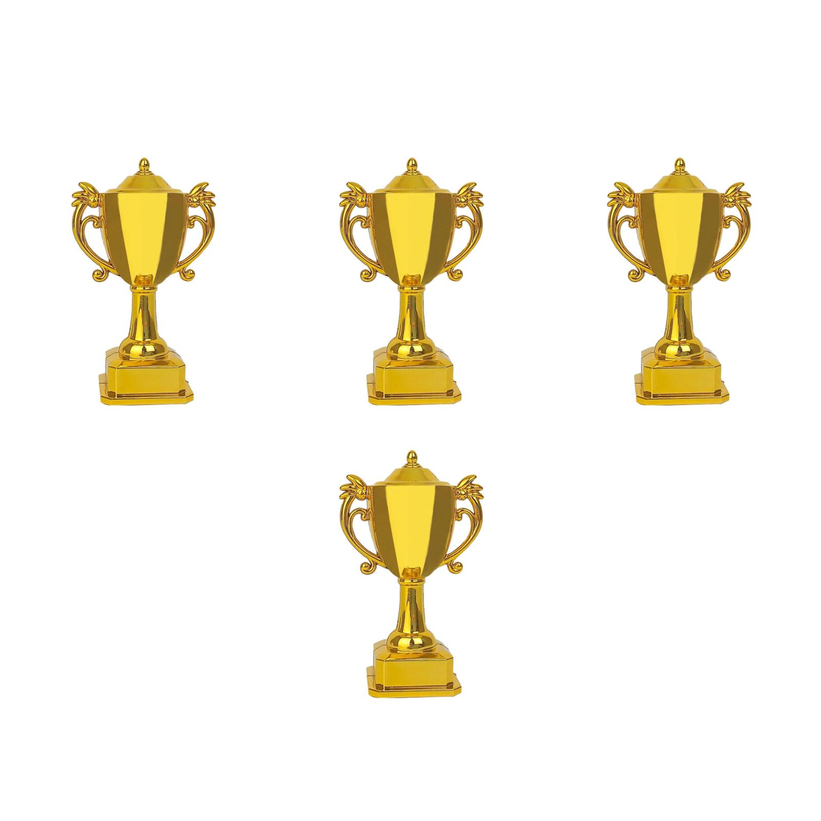 Worgeous 4pcs Mini Award Trophy Cup Medal For Kids Prize Award Trophy ...