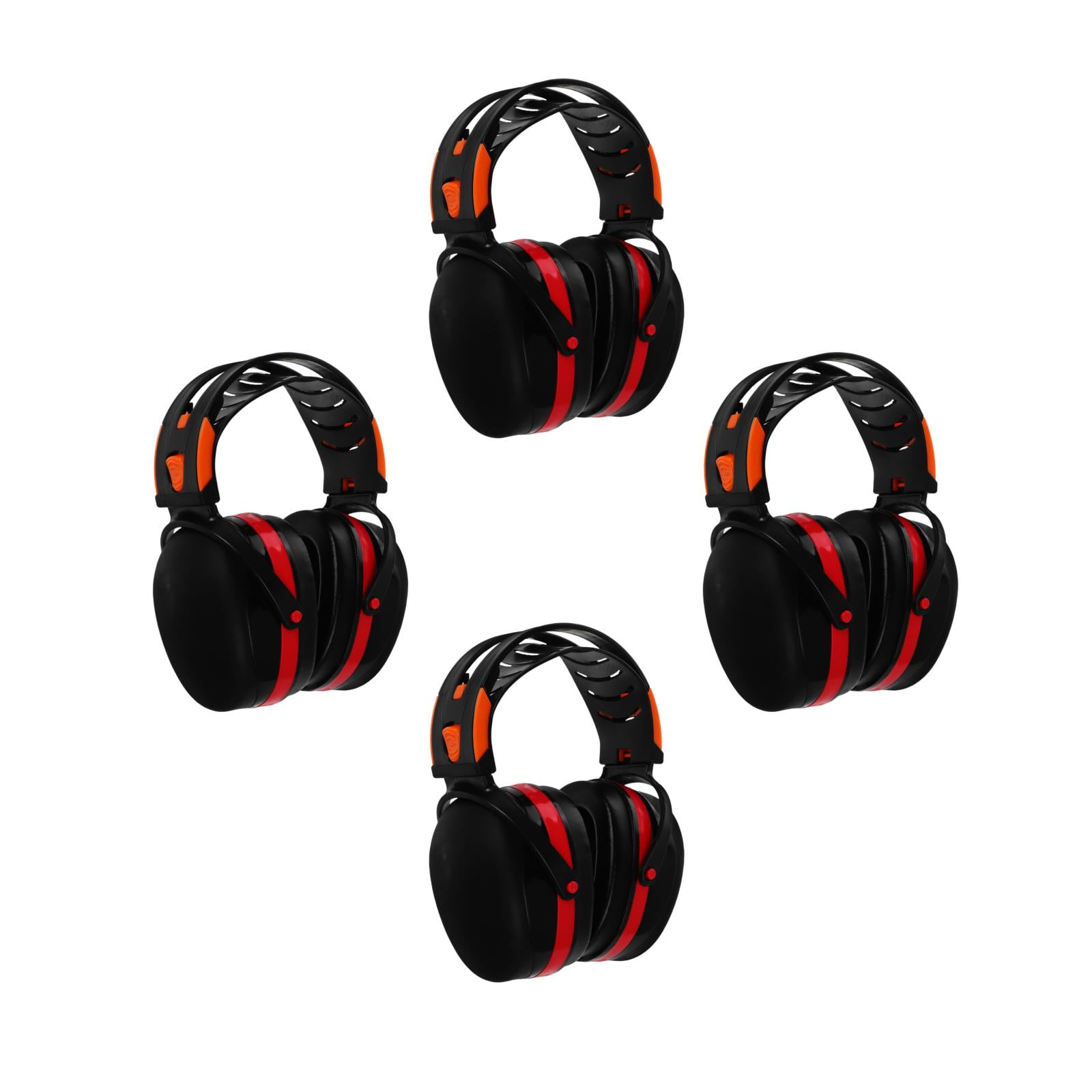 WORGEOUS 4pcs Noise Canceling Headphone Over Ear Adjustable Hearing ...