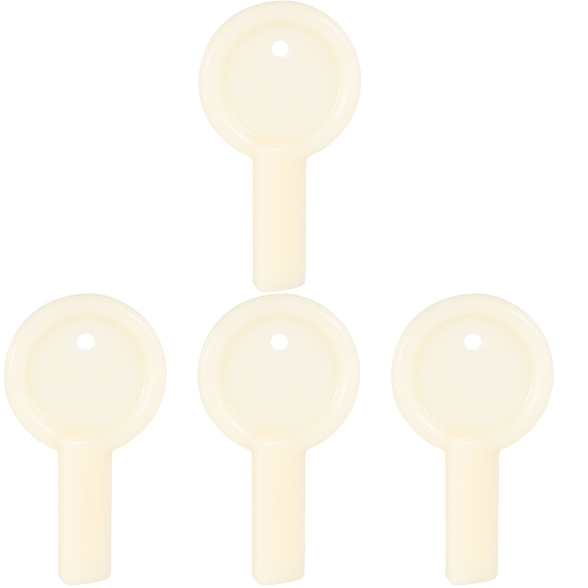 WORGEOUS 4pcs Paper Roll Dispenser Key Toilet Paper Dispenser ...